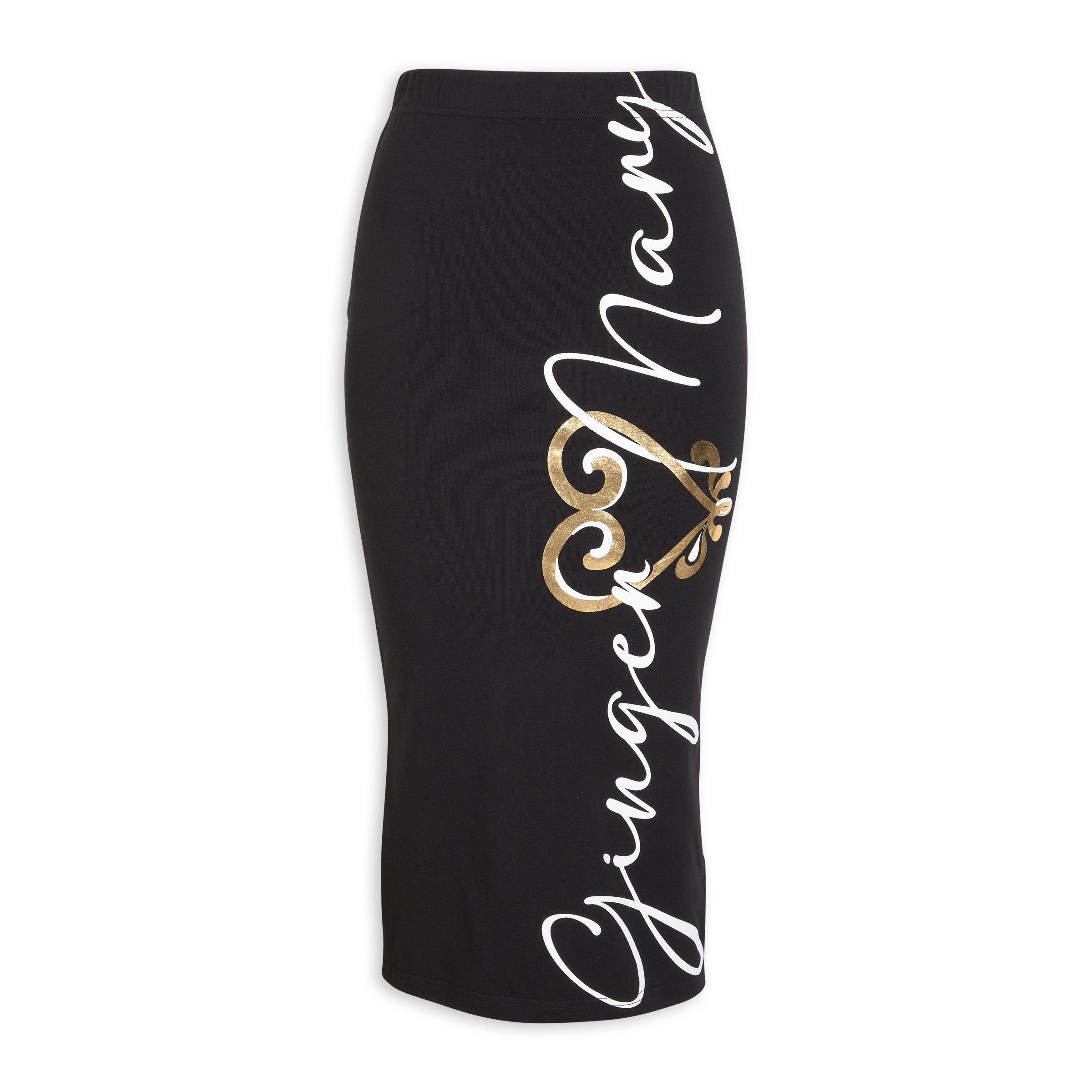 Black Bodycon Skirt (3123202) | Ginger Mary