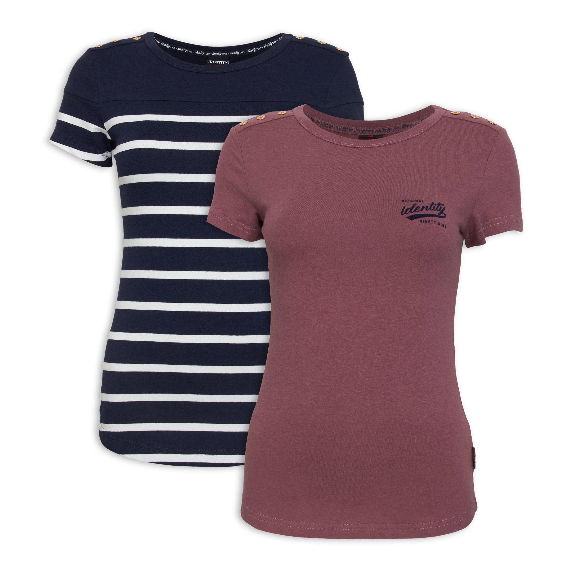 2-pack T-shirts (3123208) | Identity