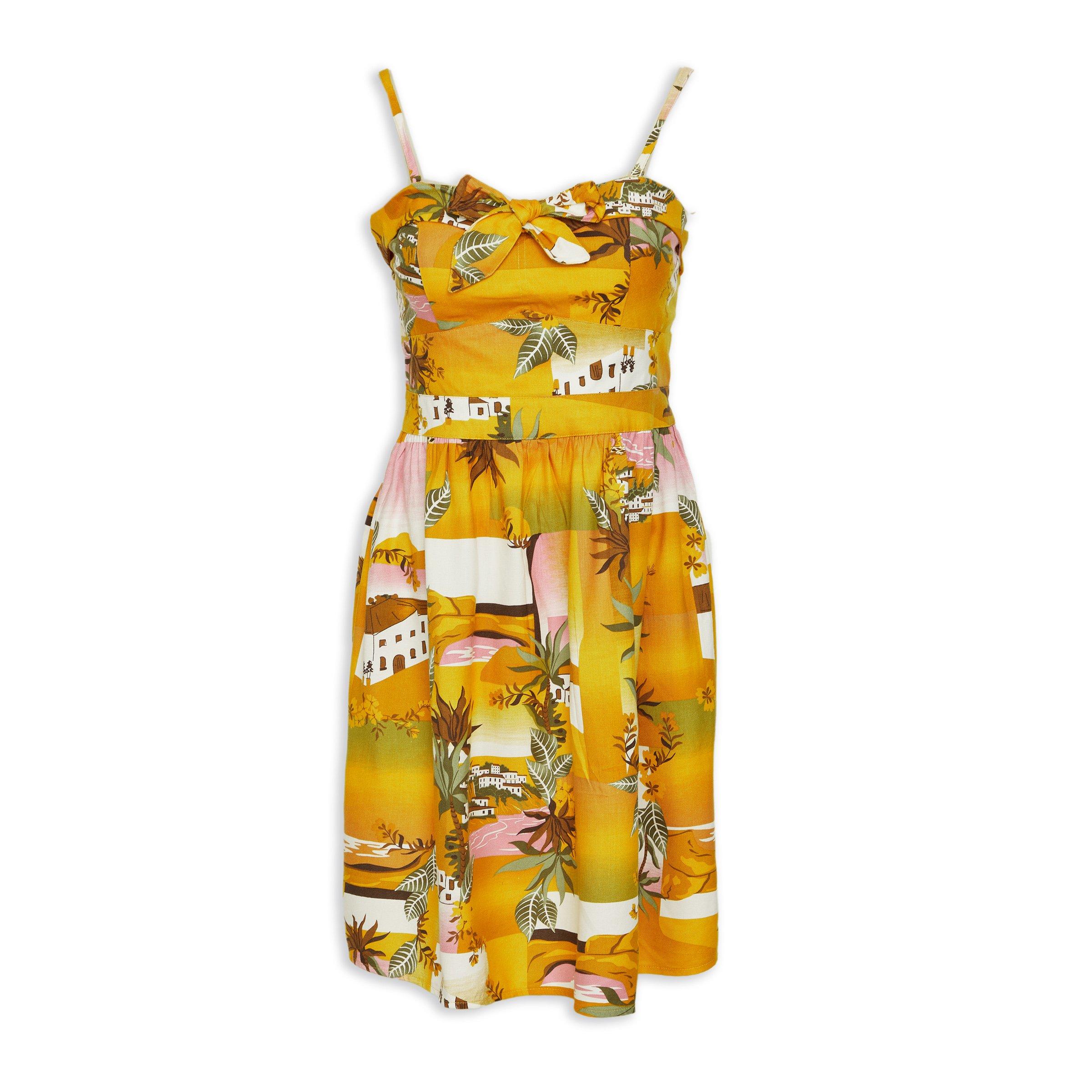 Printed Column Dress (3123218) | Identity