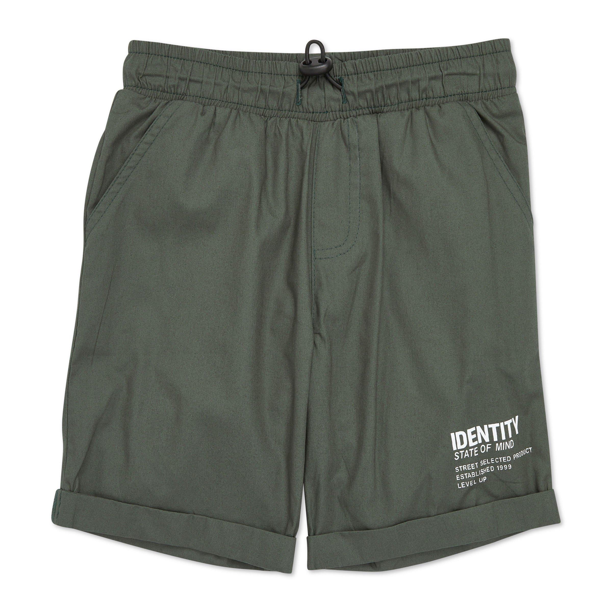 Kid Boy Green Shorts (3123285) | Identity
