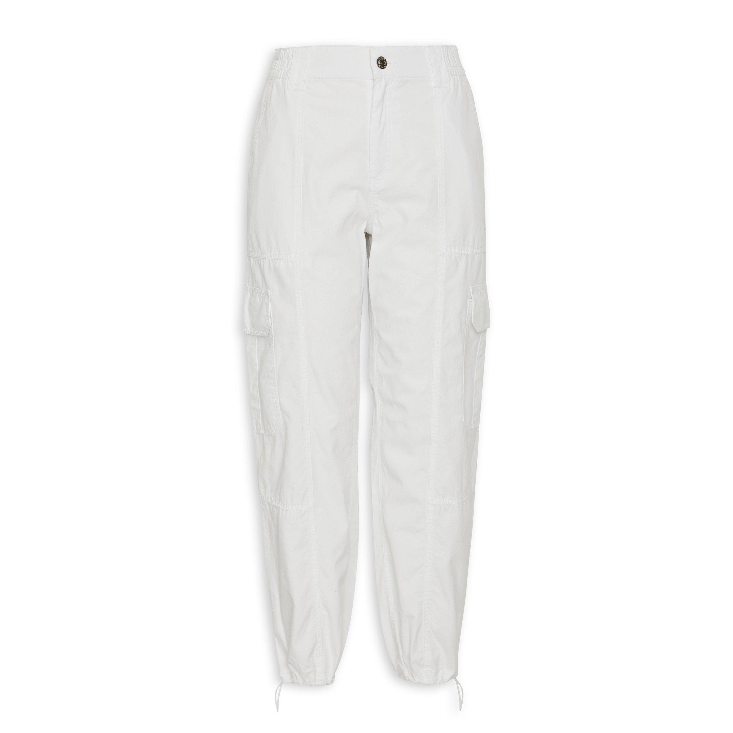 White Utility Pants (3123588) | TRS