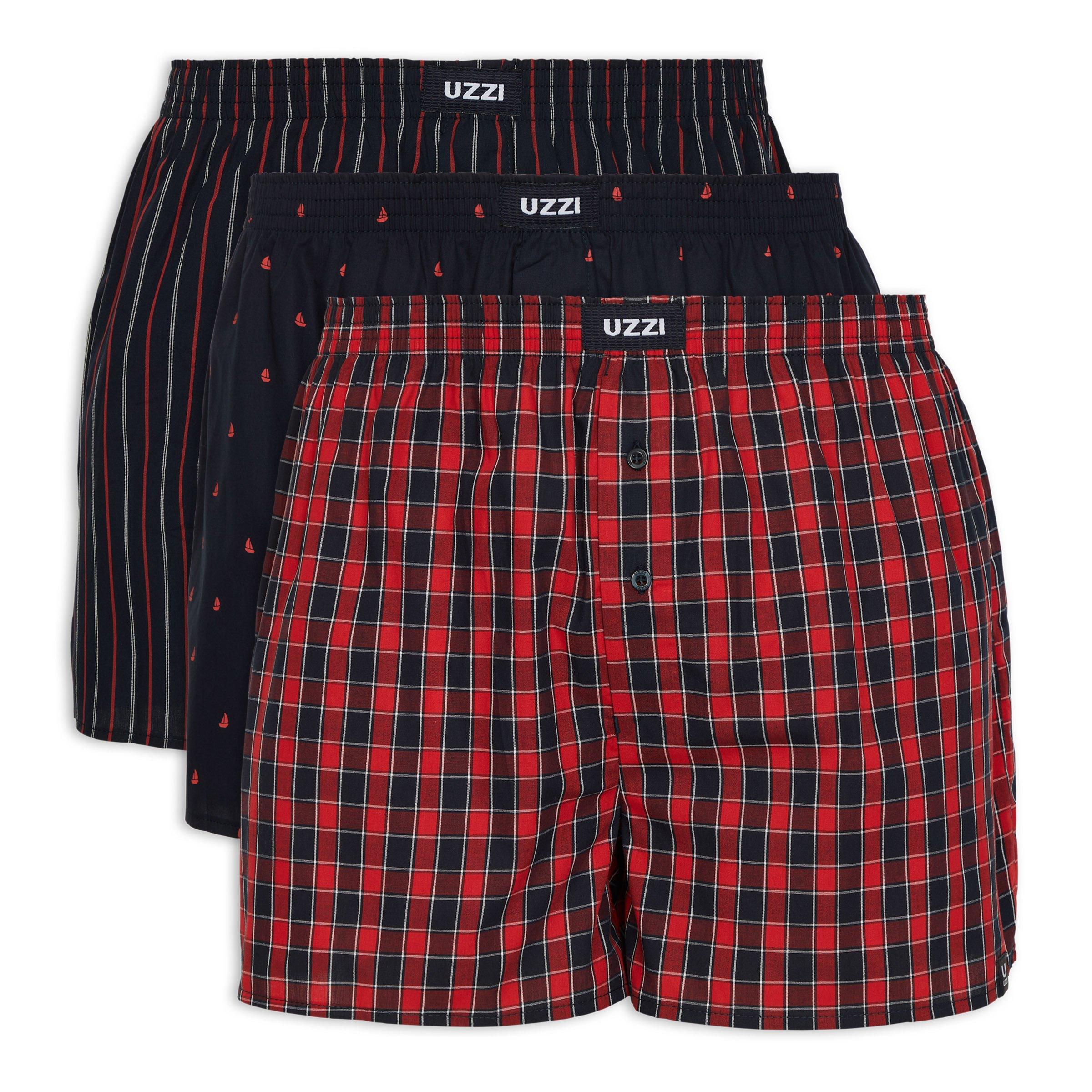 3-pack Boxers (3124082) | UZZI