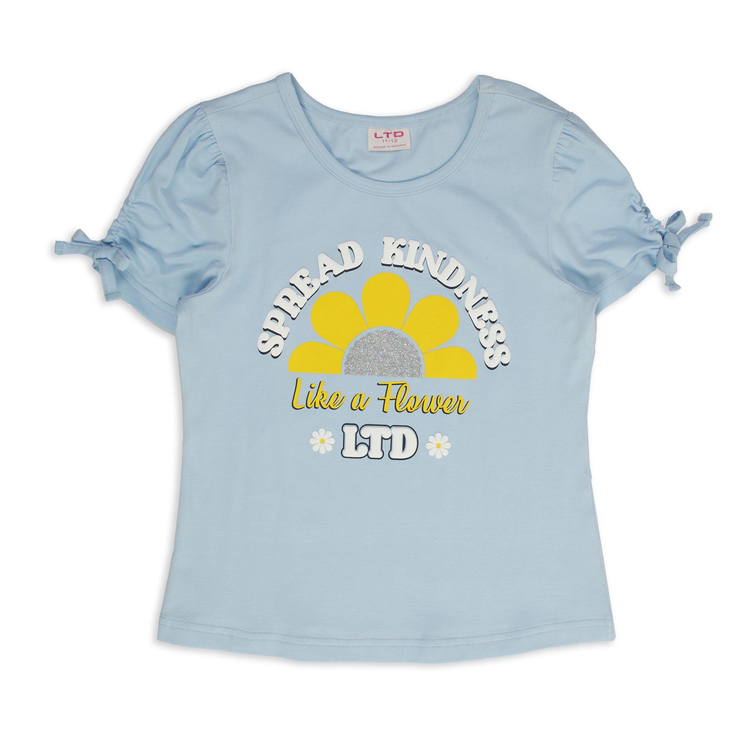 Girls Blue T-shirt (3124860) | LTD Kids