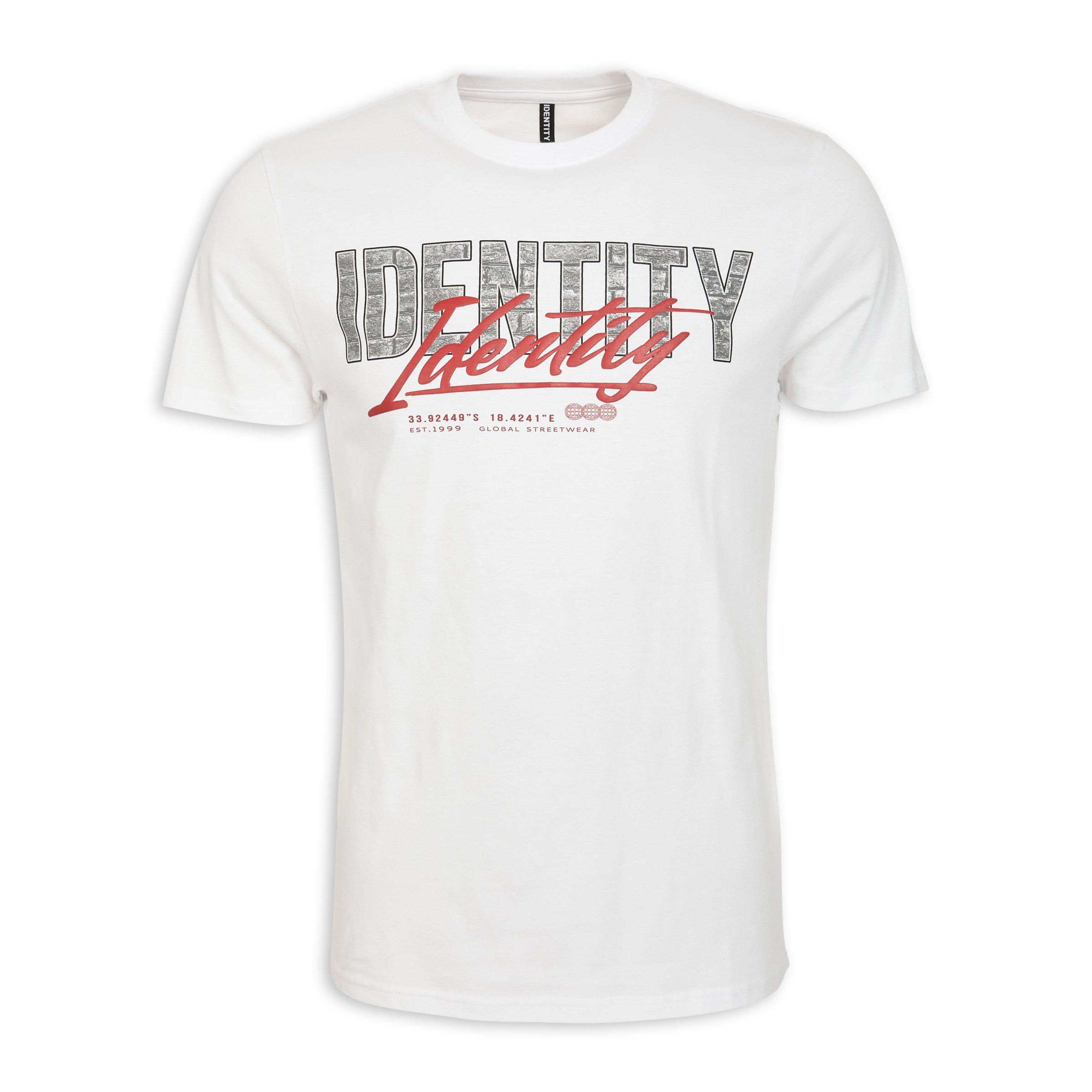 White Branded T-shirt (3125080) | Identity