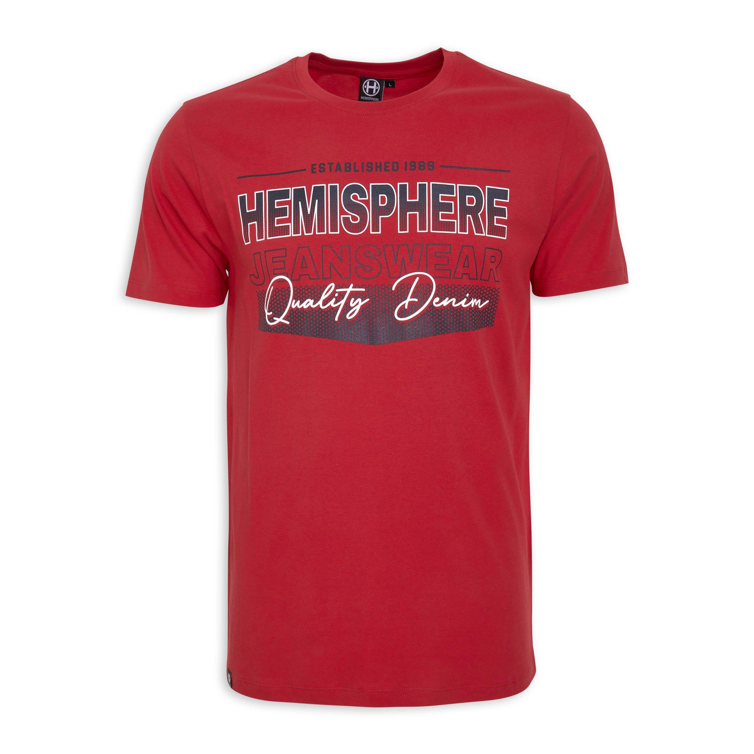 Red Branded T-shirt (3125083) | Hemisphere