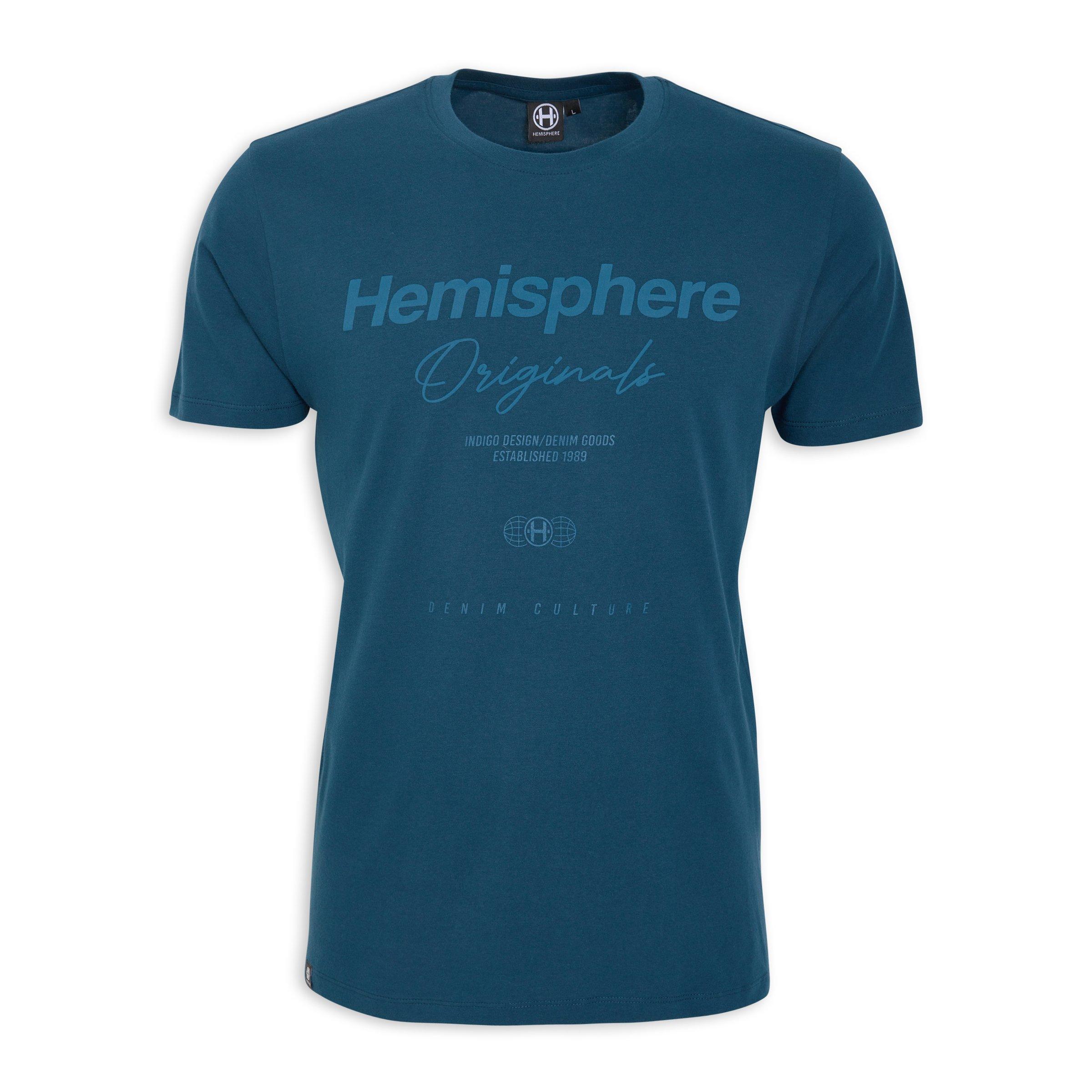 Teal Branded T-shirt (3125213) | Hemisphere