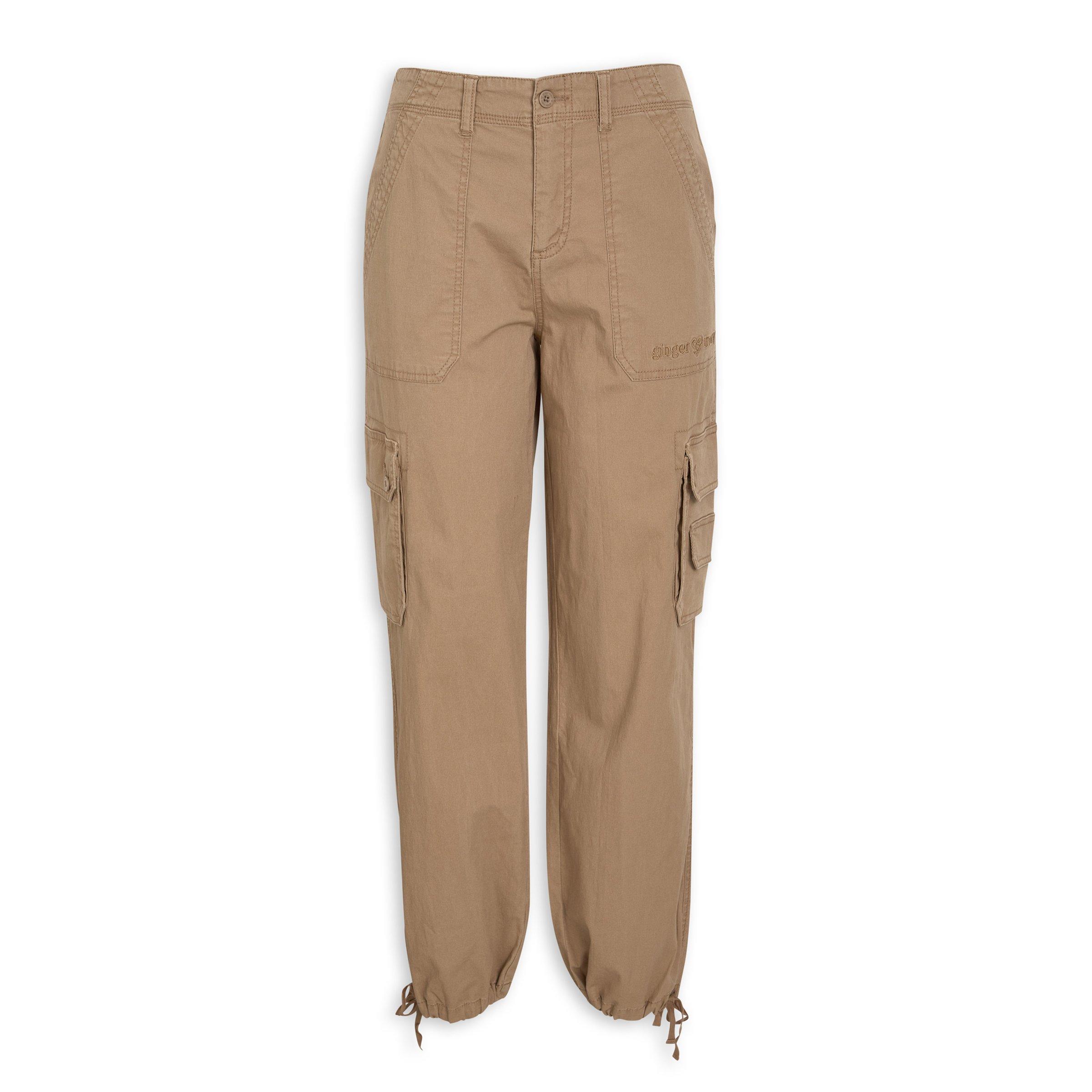 Beige Utility Pants (3125936) | Ginger Mary