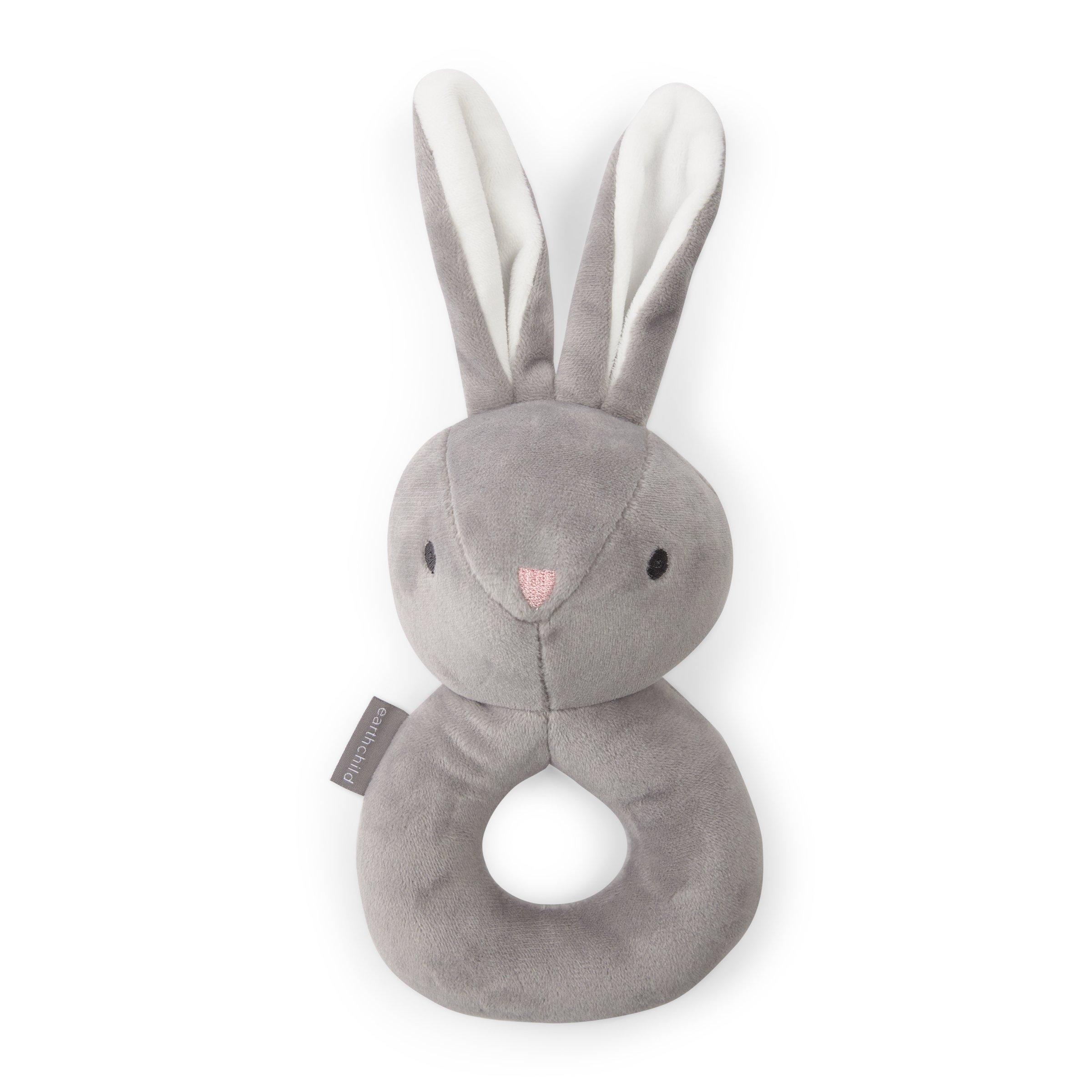 Unisex Baby Bunny Soft Rattle (3125944) | Earthchild
