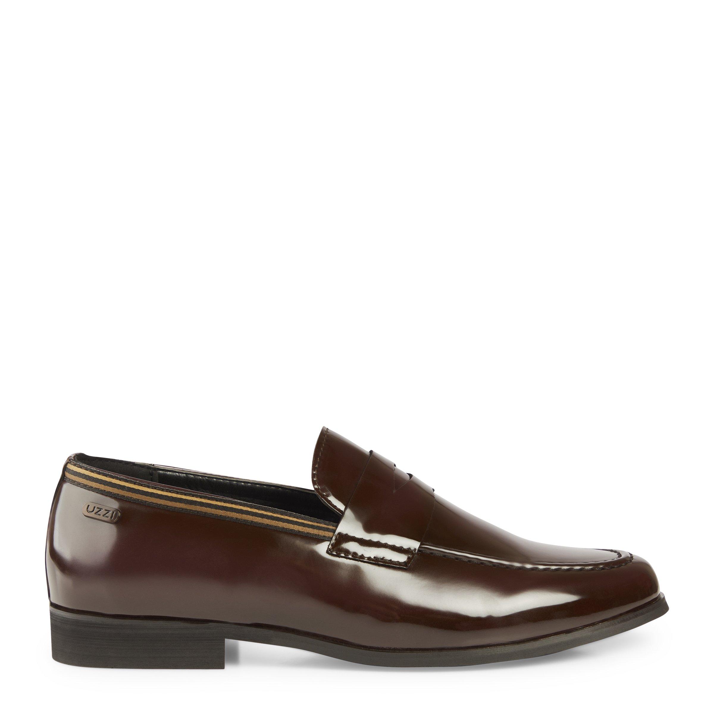 Burgundy Formal Loafers (3125999) | UZZI