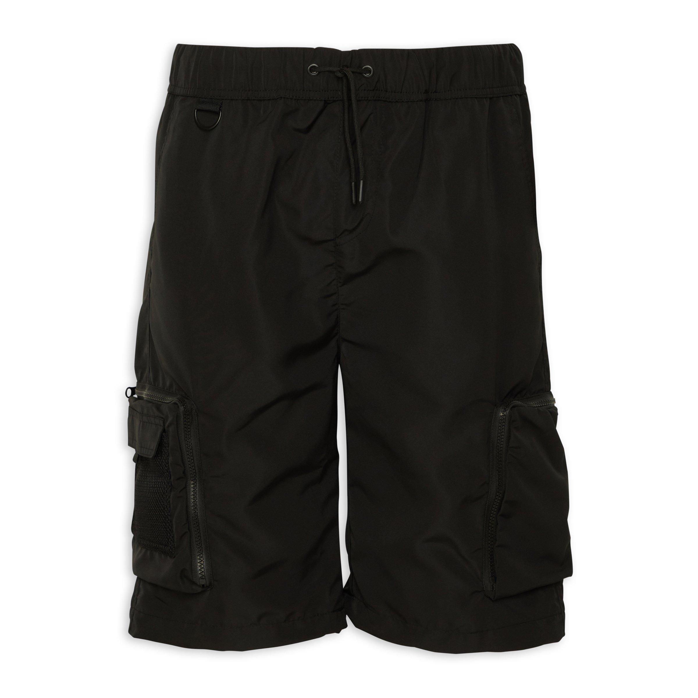 Black Cargo Shorts (3126063) | Identity