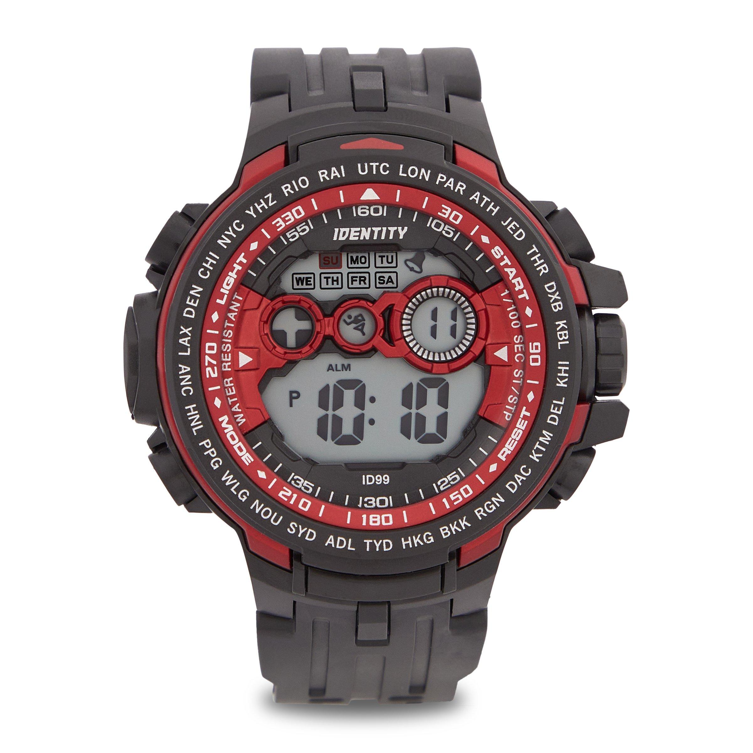 Black Digital Watch (3126437) | Identity