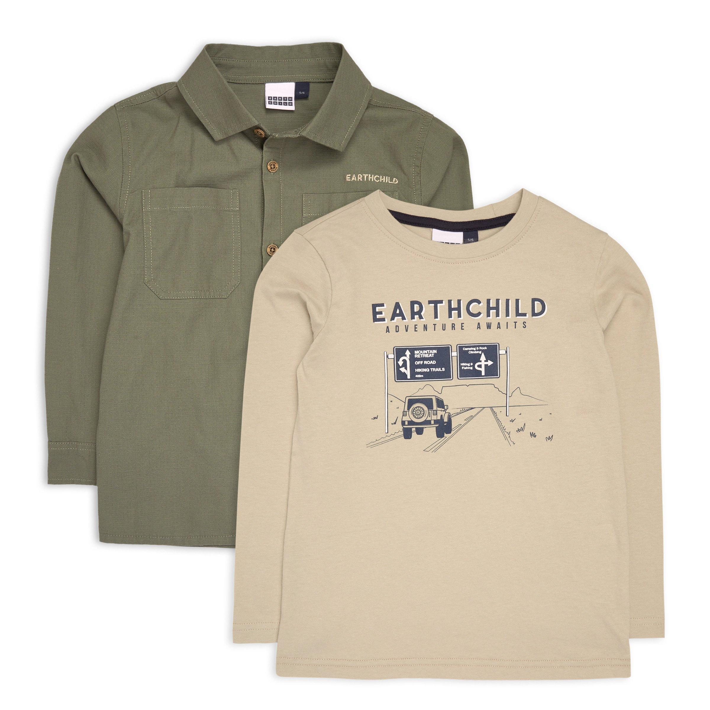 Kid Boy Top and Shirt Set (3126633) | Earthchild