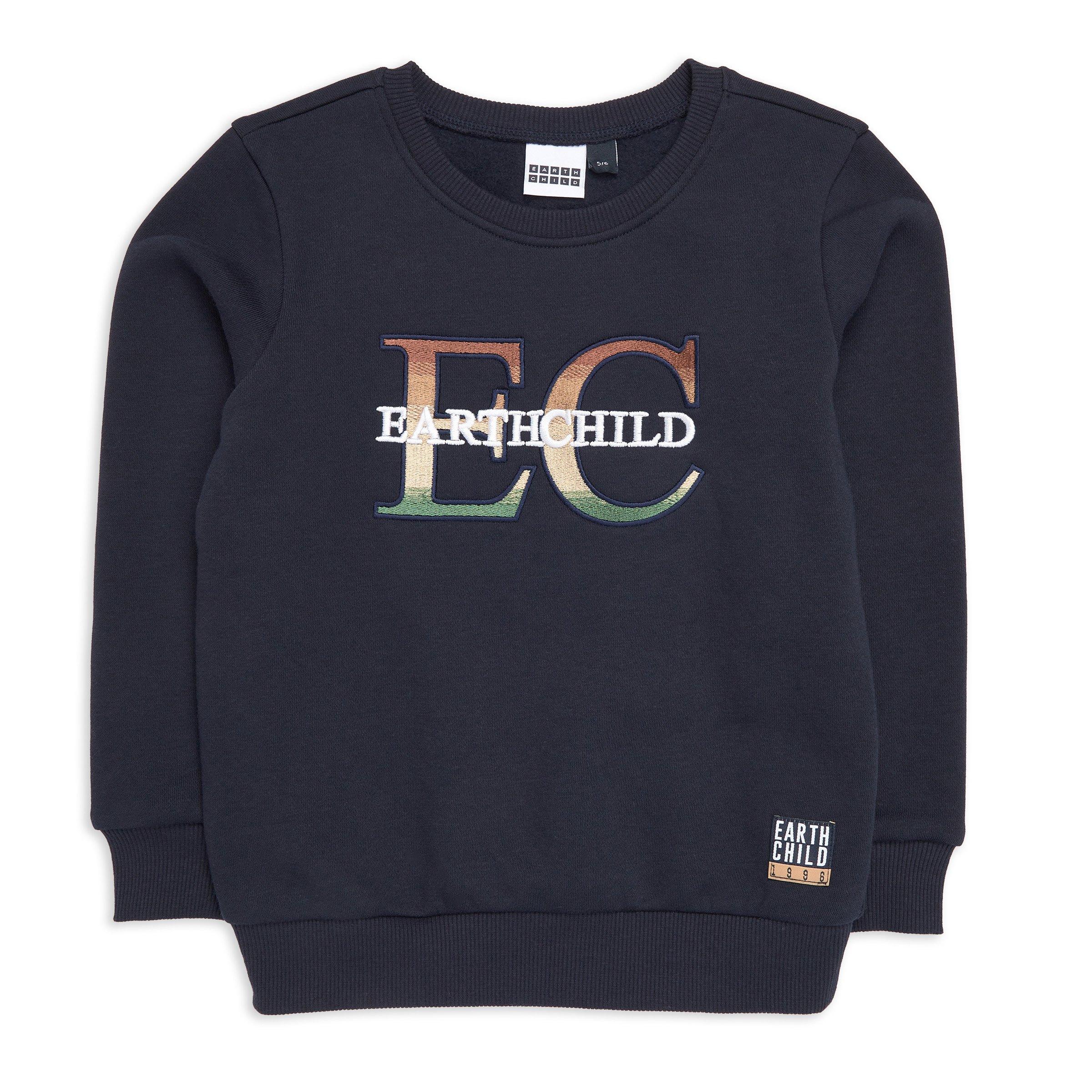 Kid Boy Navy Sweat Top (3126681) | Earthchild