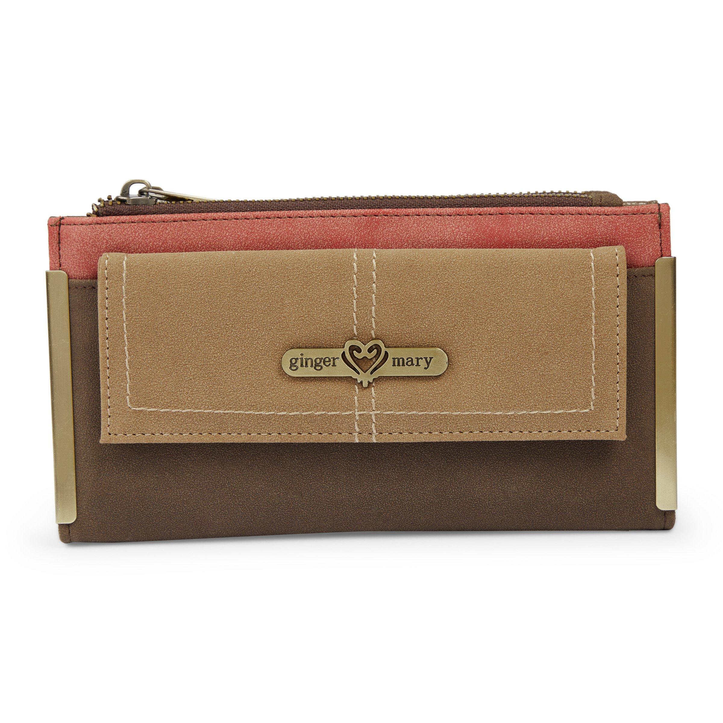 Brown Flap Out Purse (3126720) | Ginger Mary