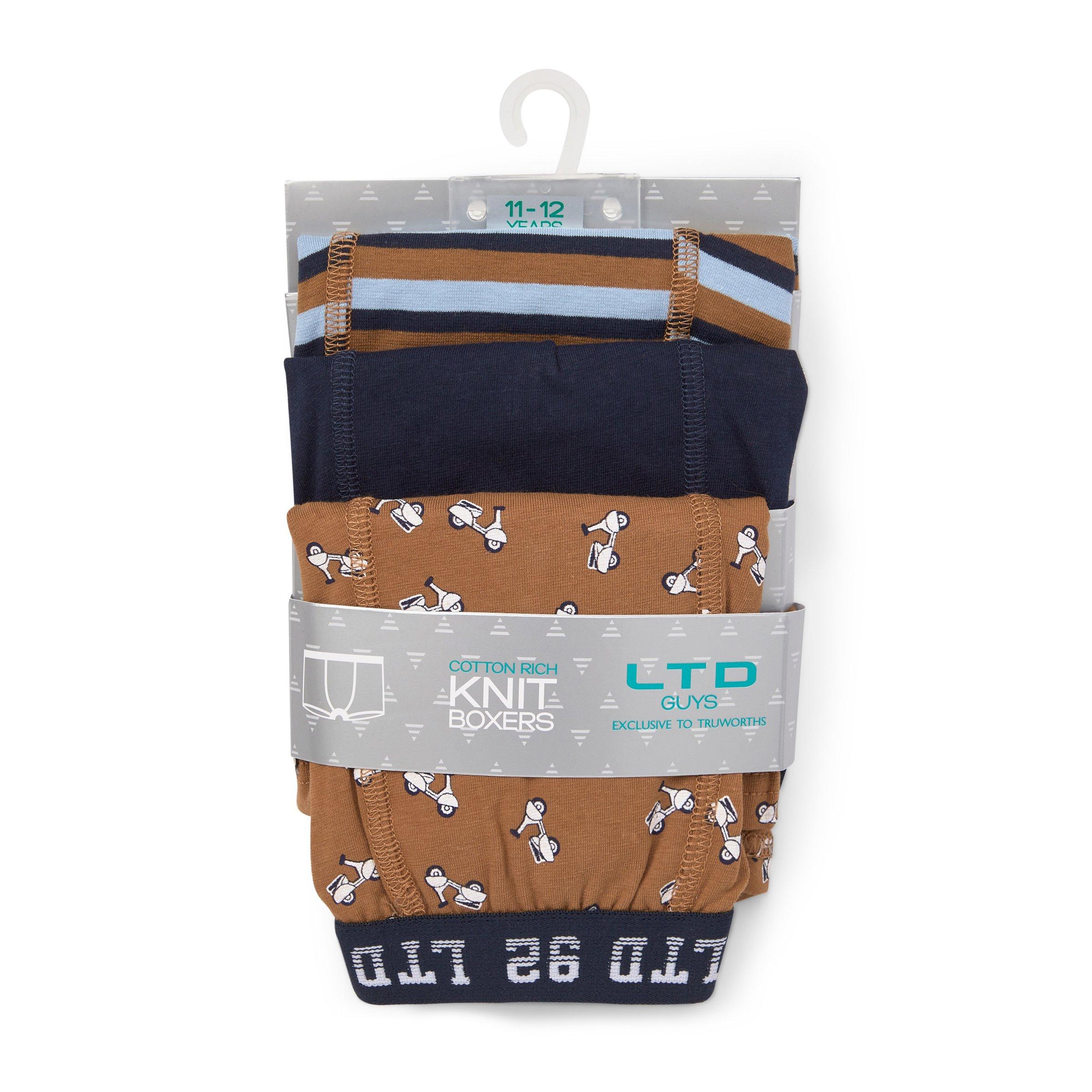 Kid Boy 3-pack Boxers (3127148) | LTD Kids