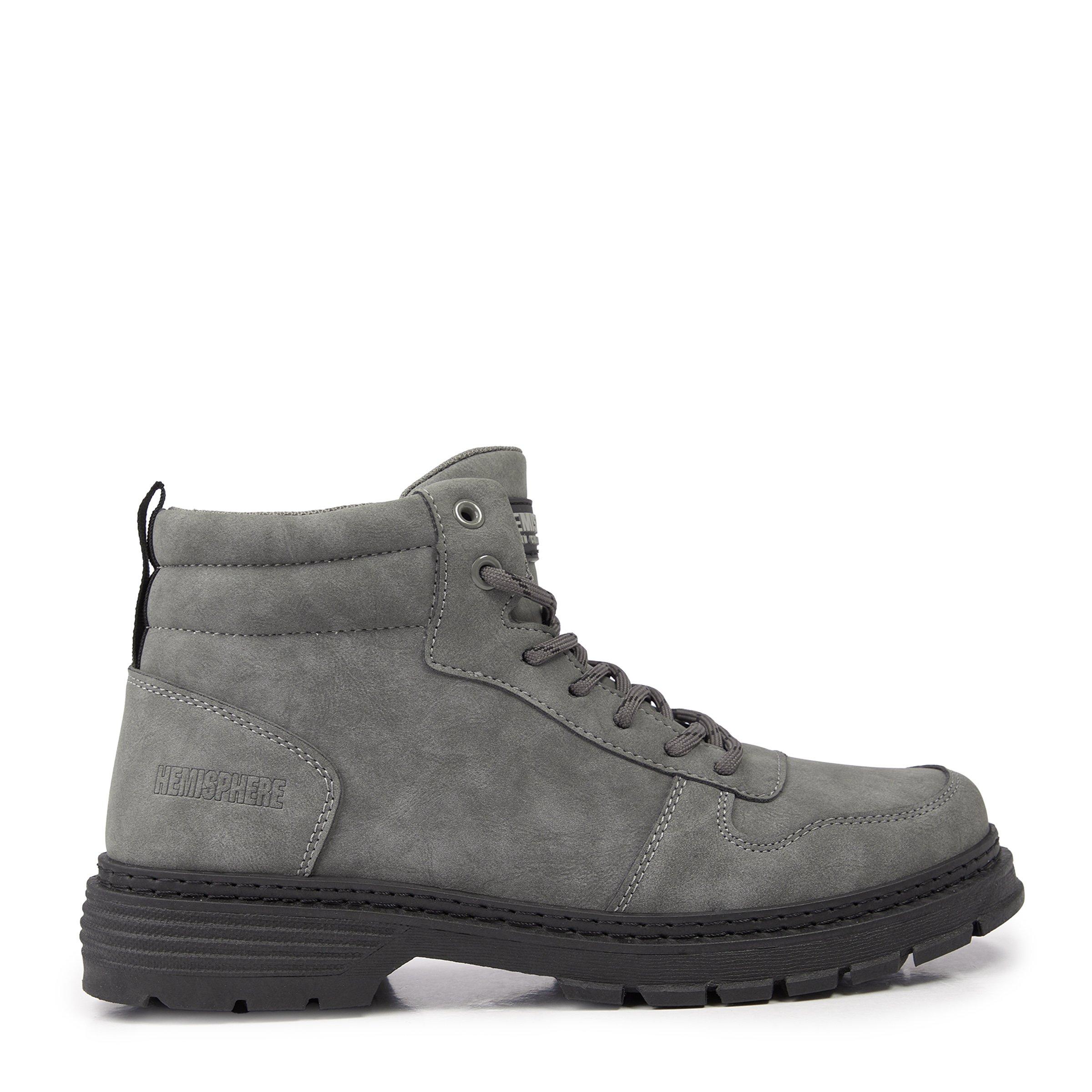 Grey Lace Up Boot (3127154) | Hemisphere