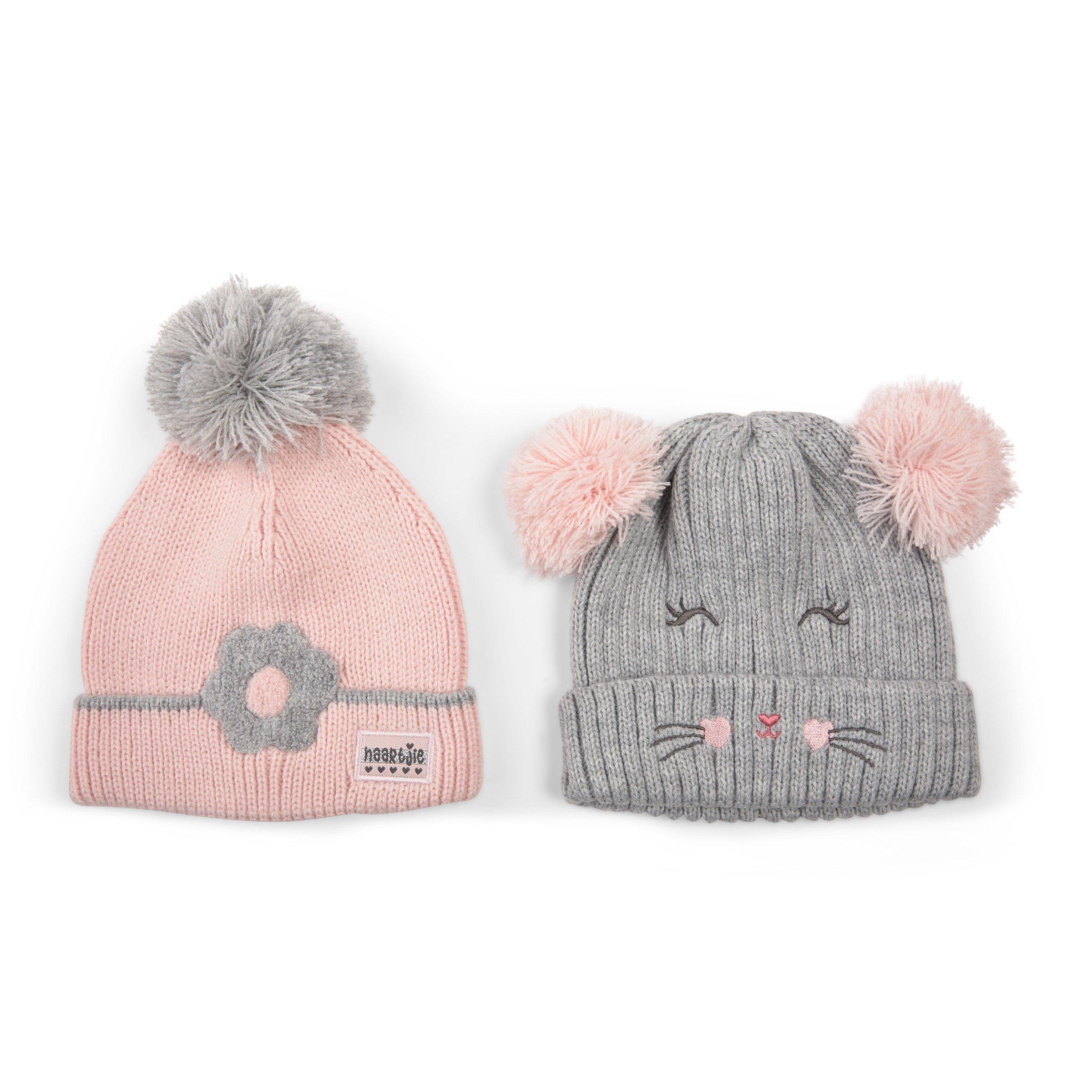2-pack Baby Girl Beanies (3127761) | Naartjie