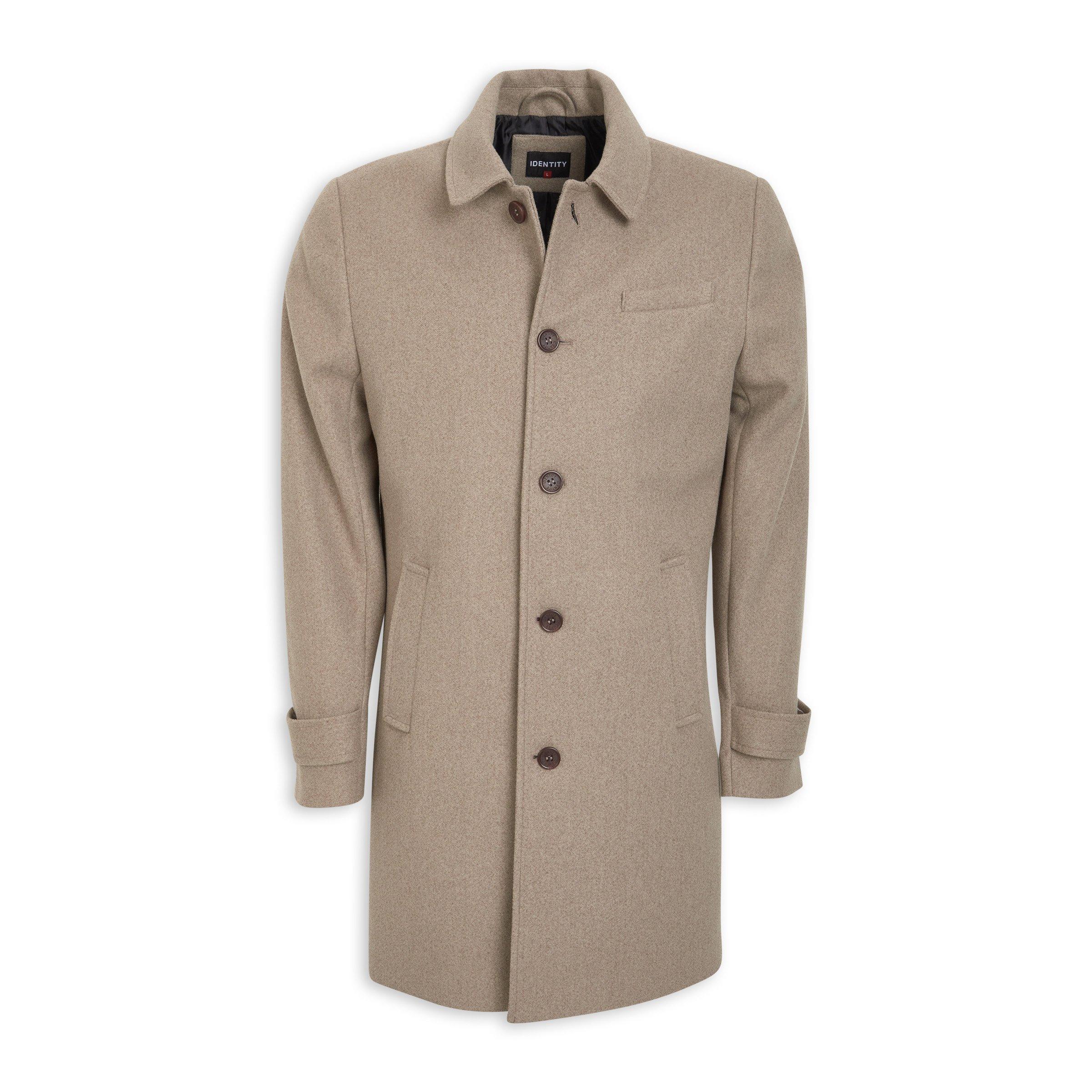 Stone Melton Coat (3127785) | Identity