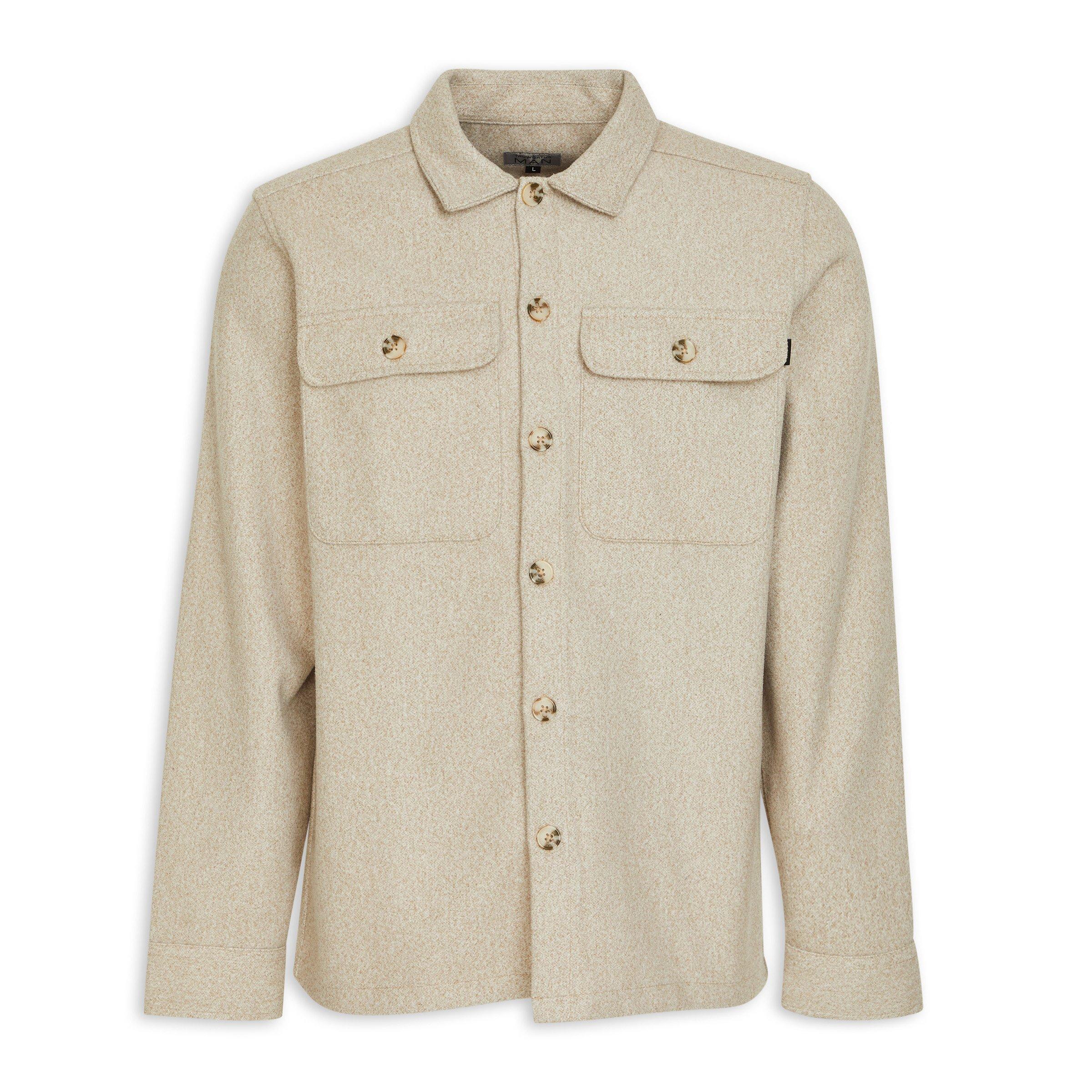 Stone Shacket (3127918) | Truworths Man