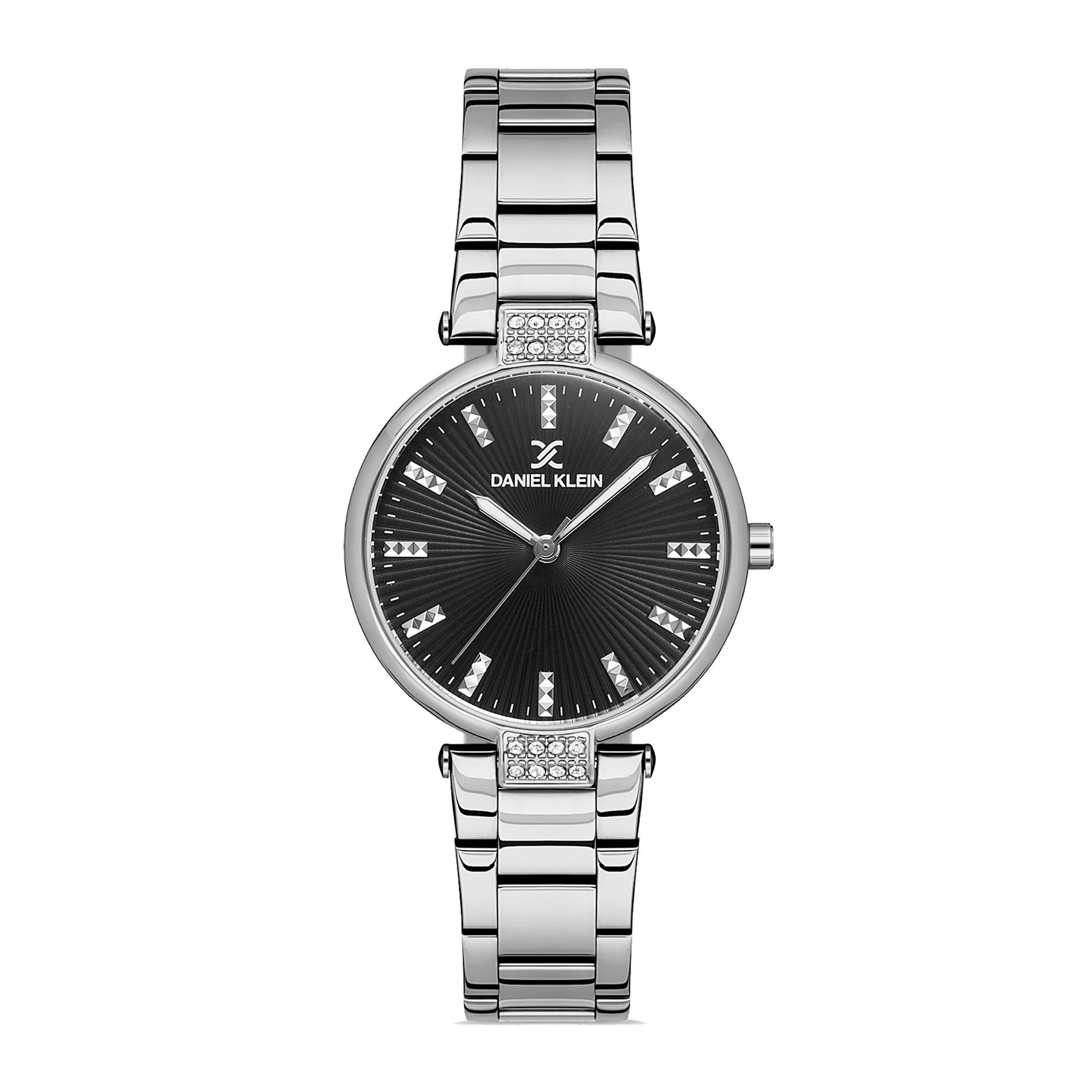 Black Dial Silver Metal Watch (3127959) | Daniel Klein