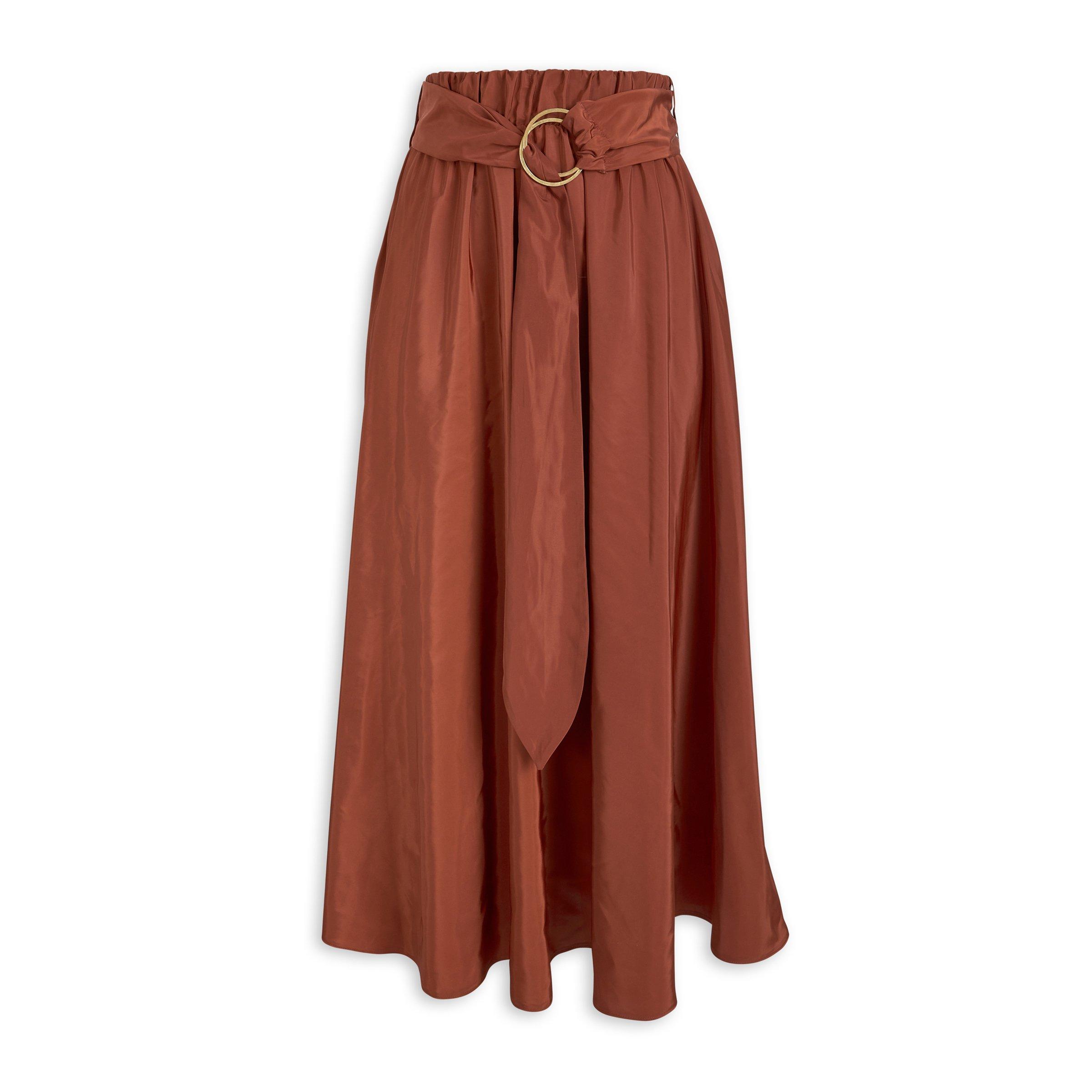 Rust Wide Skirt (3128112) | Essence