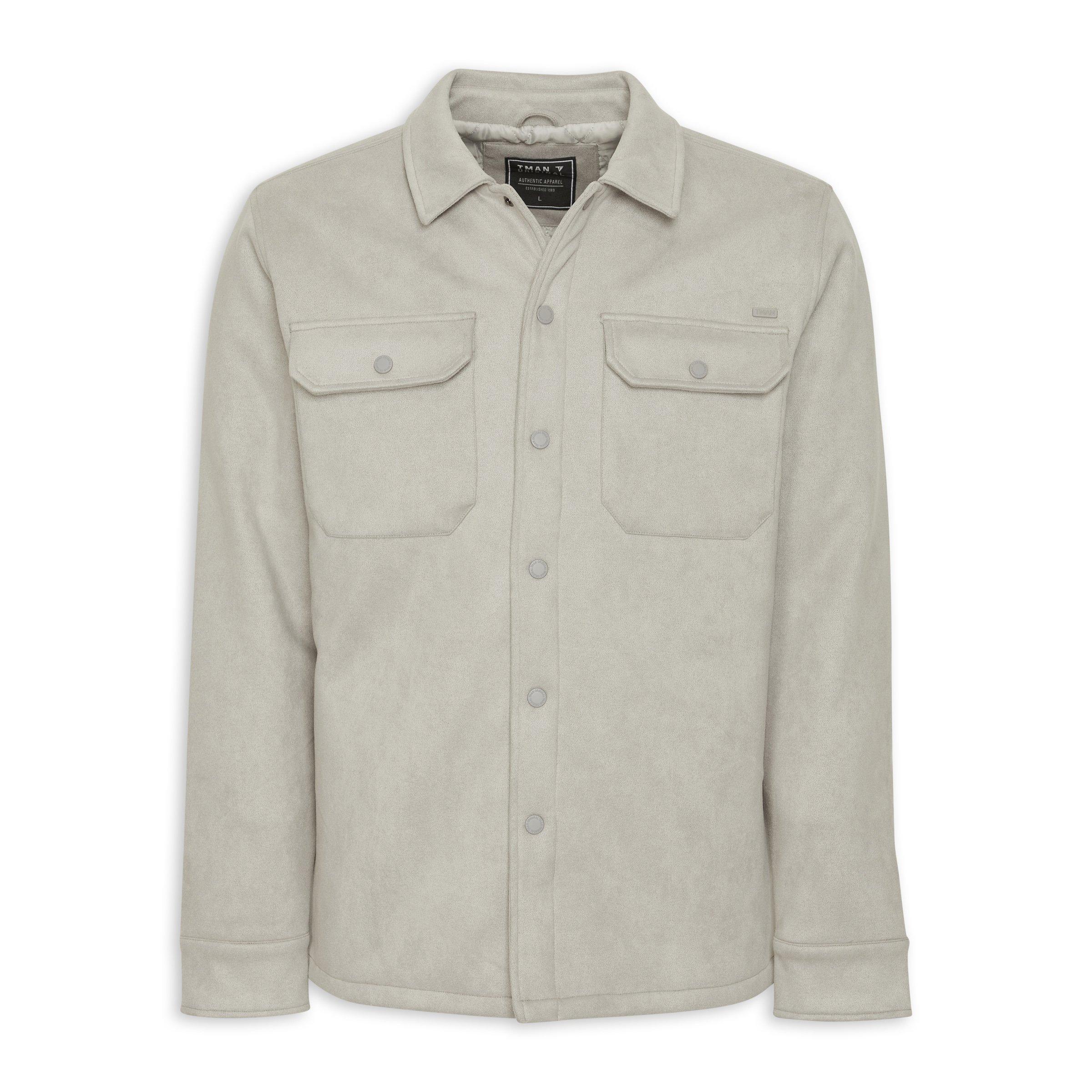Grey Shacket (3128160) | Truworths Man