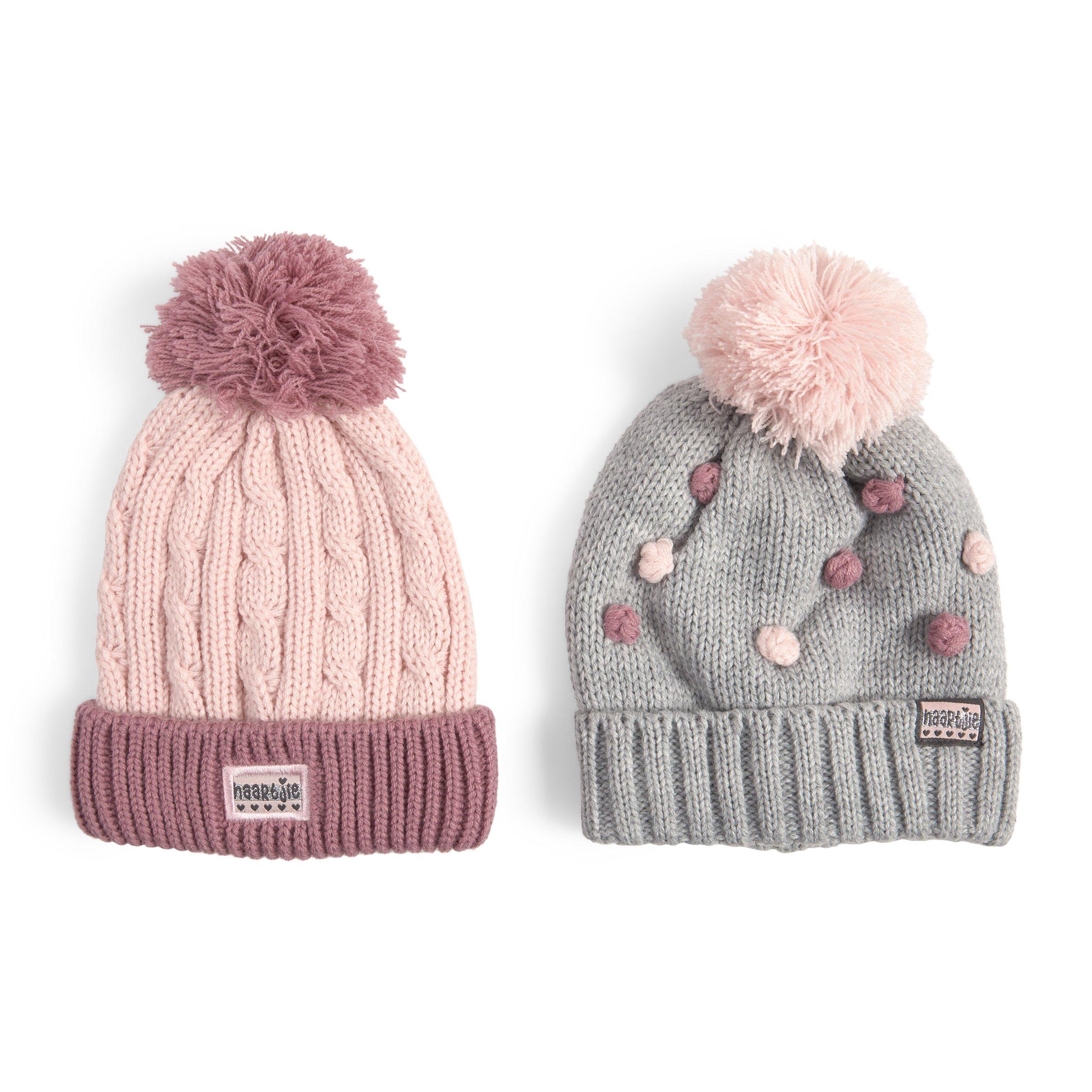 2-pack Girls Beanies (3128235) | Naartjie