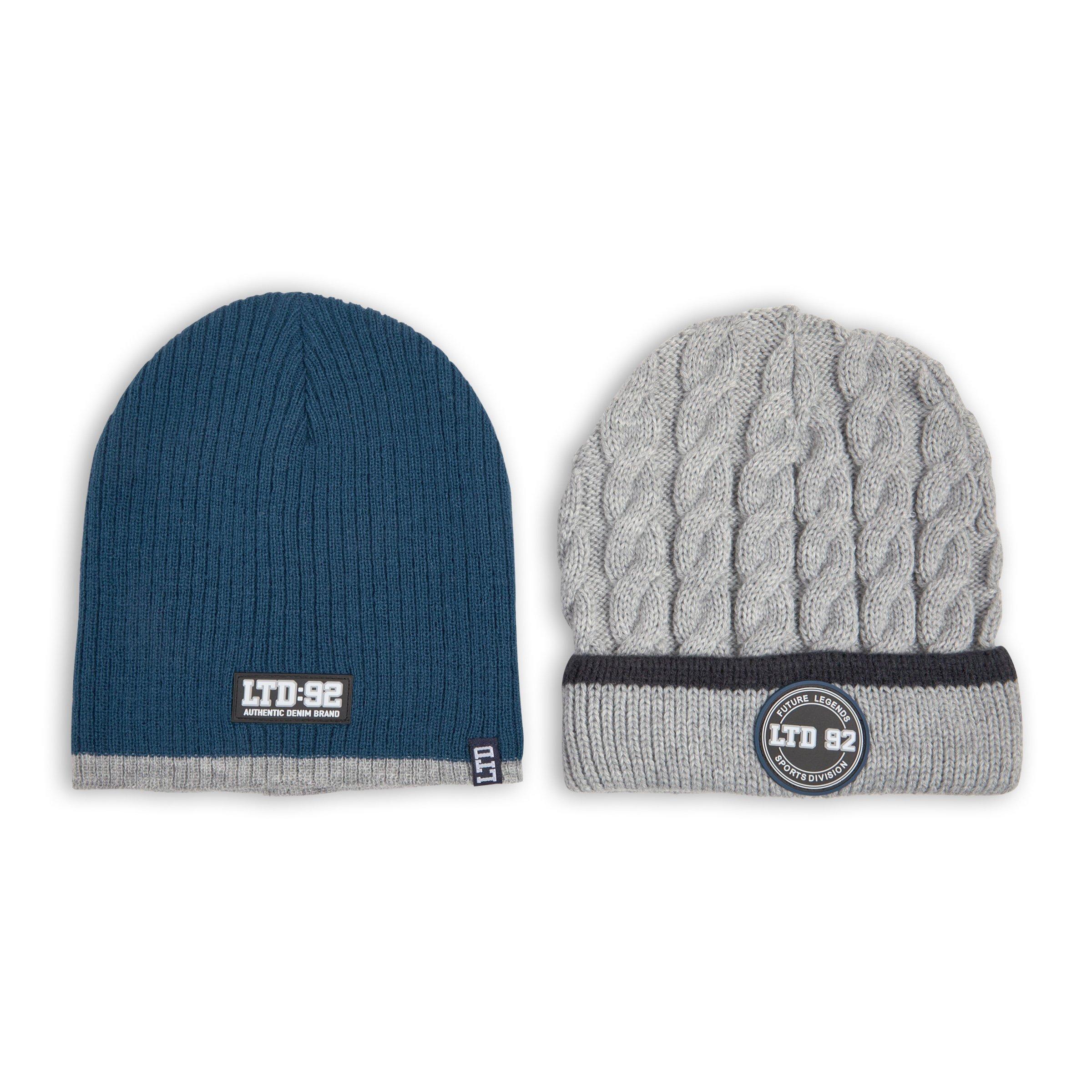 Kid Boys 2-pack Beanies (3128293) | LTD Kids