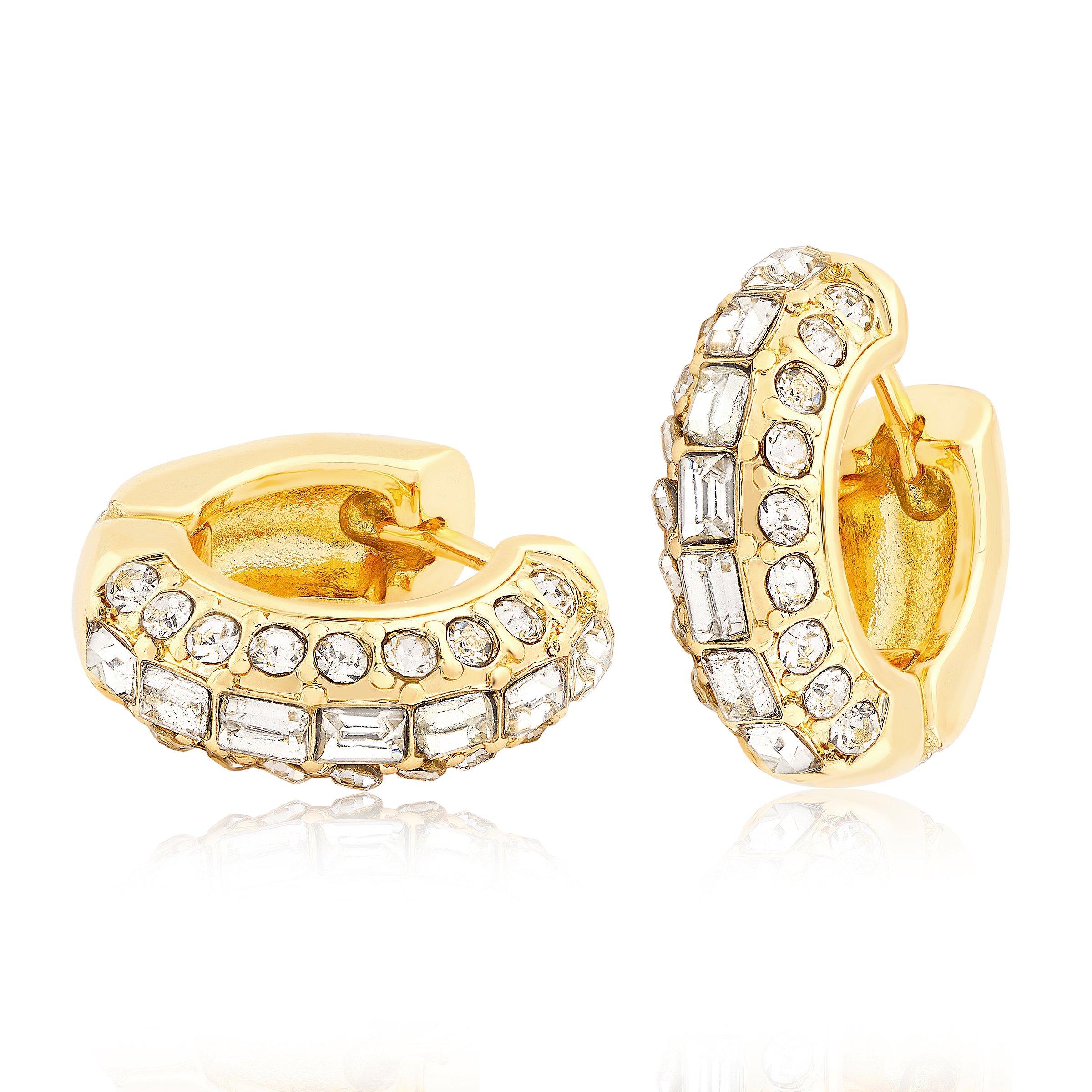 Crystal Huggie Earring (3128295) | Sparkle