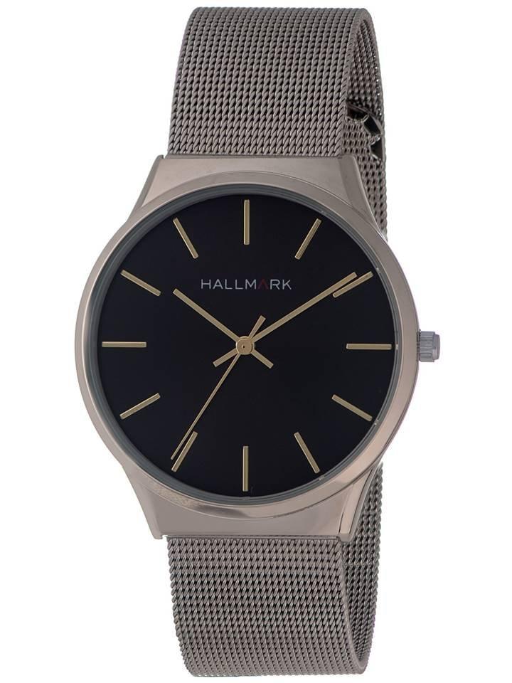 Black Dial Silver Mesh Watch (3128315) | Hallmark
