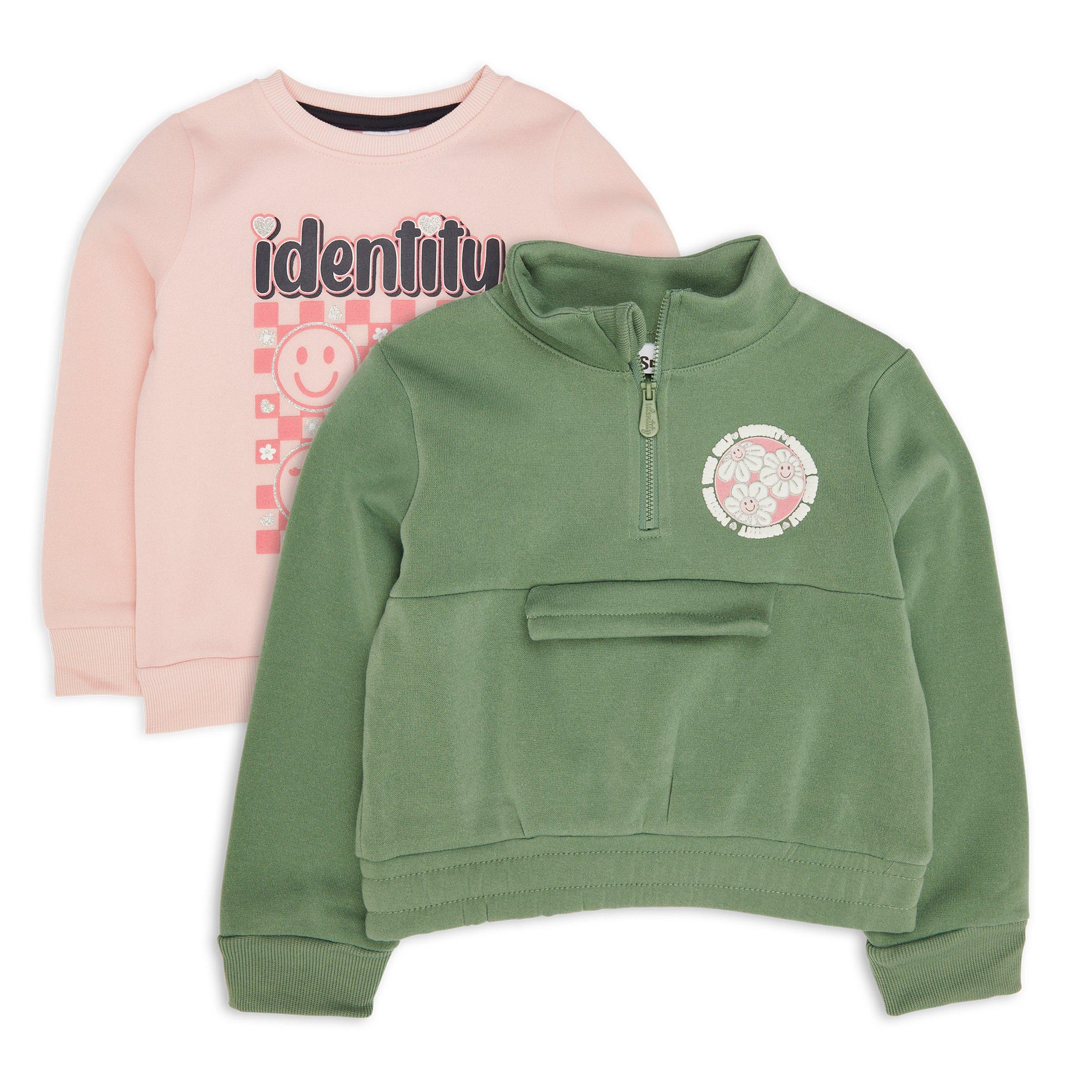 2-pack Kid Girl Sweat Top (3128415) | Identity