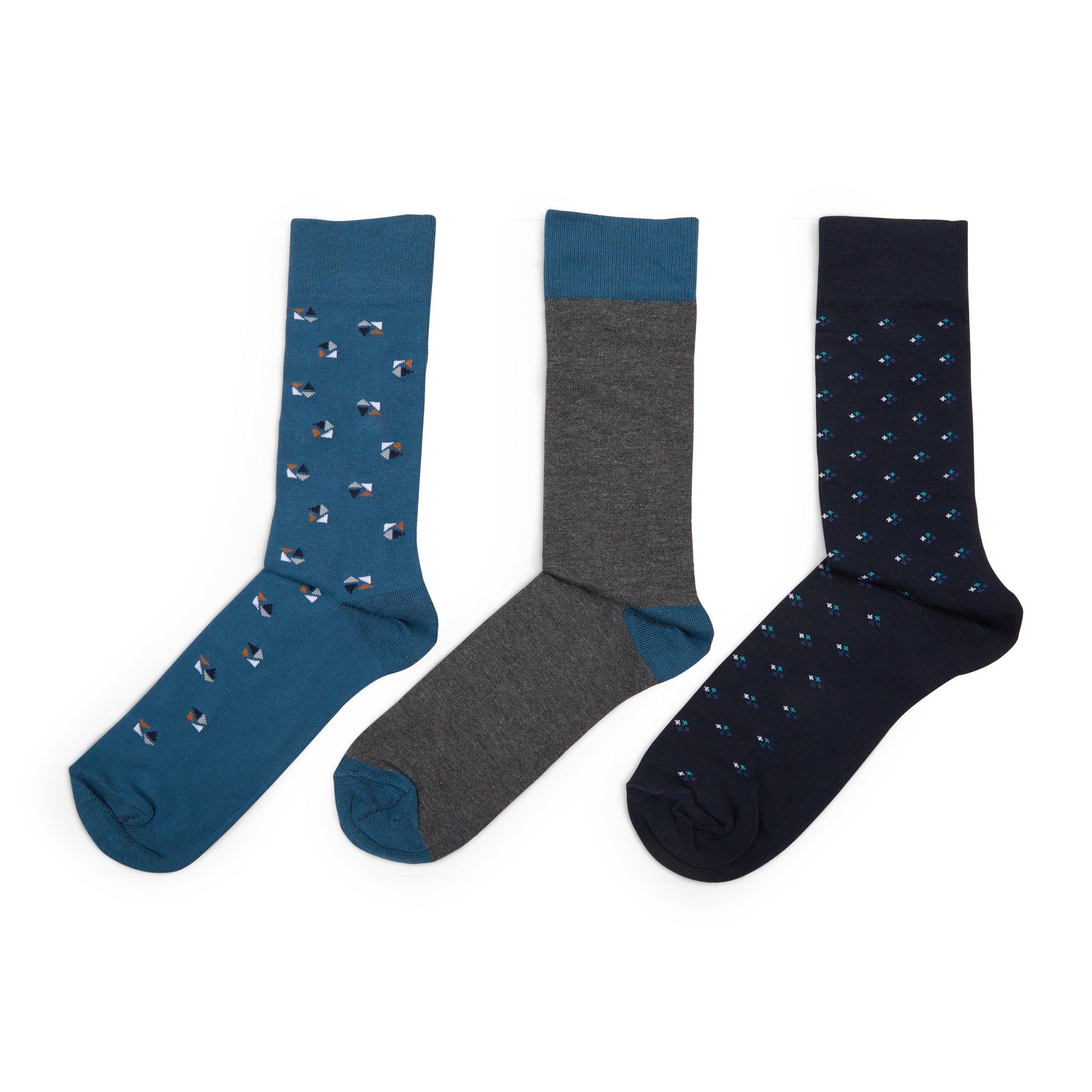 3-pack Anklet Socks (3128425) | UZZI