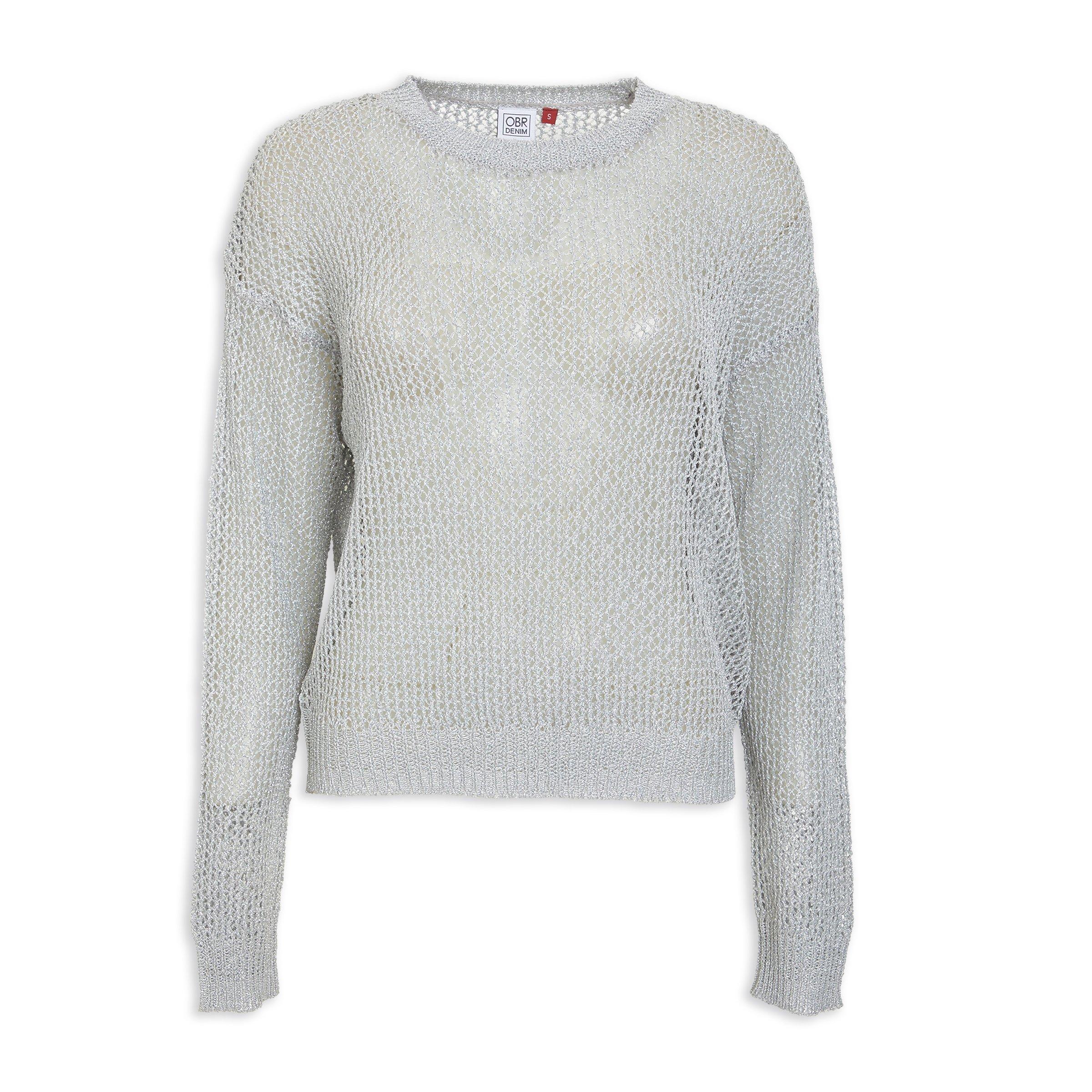 Silver Mesh Knit Top (3128549) | OUTBACK RED