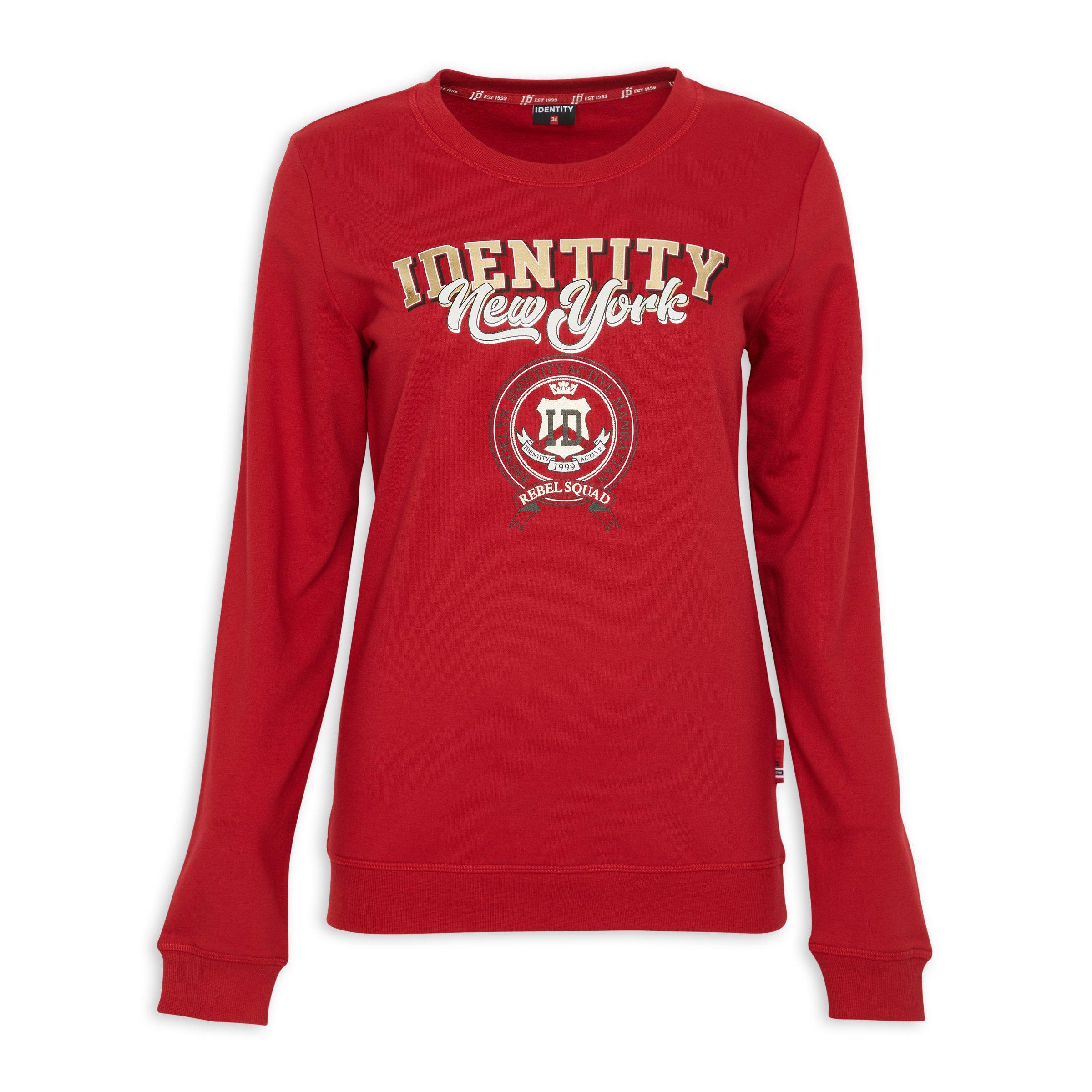 Red Sweat Top (3128604) | Identity
