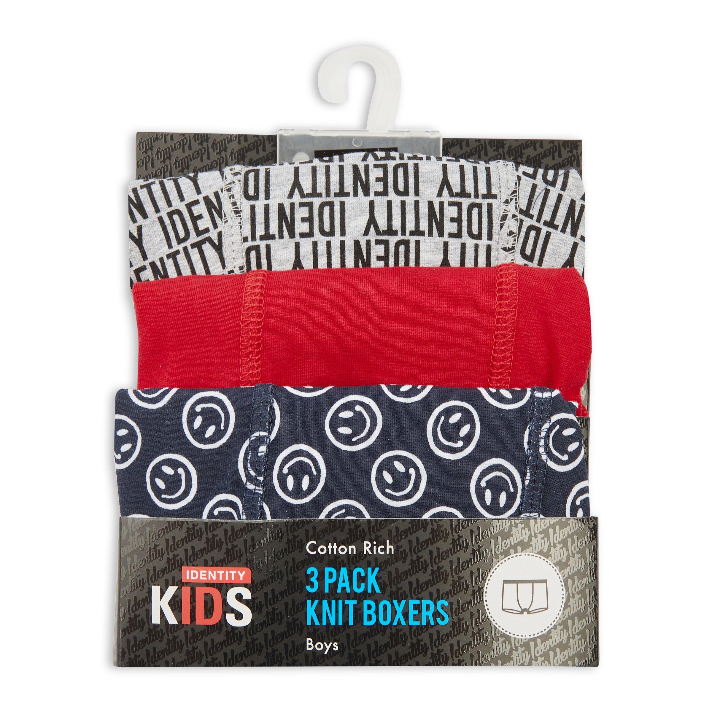 3-pack Kid Boy Boxers (3128615) | Identity