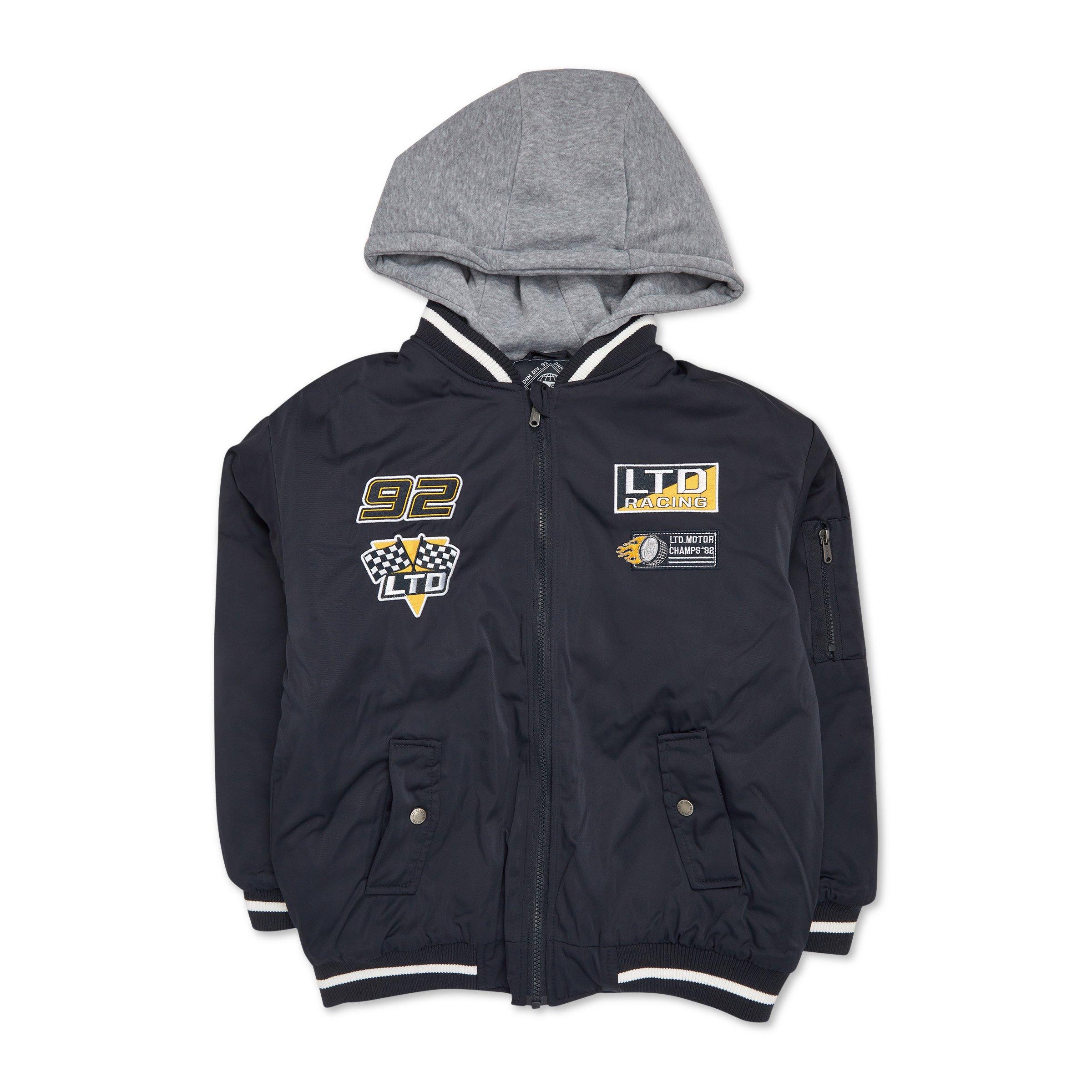 Boys Navy Bomber Jacket (3128718) | LTD Kids