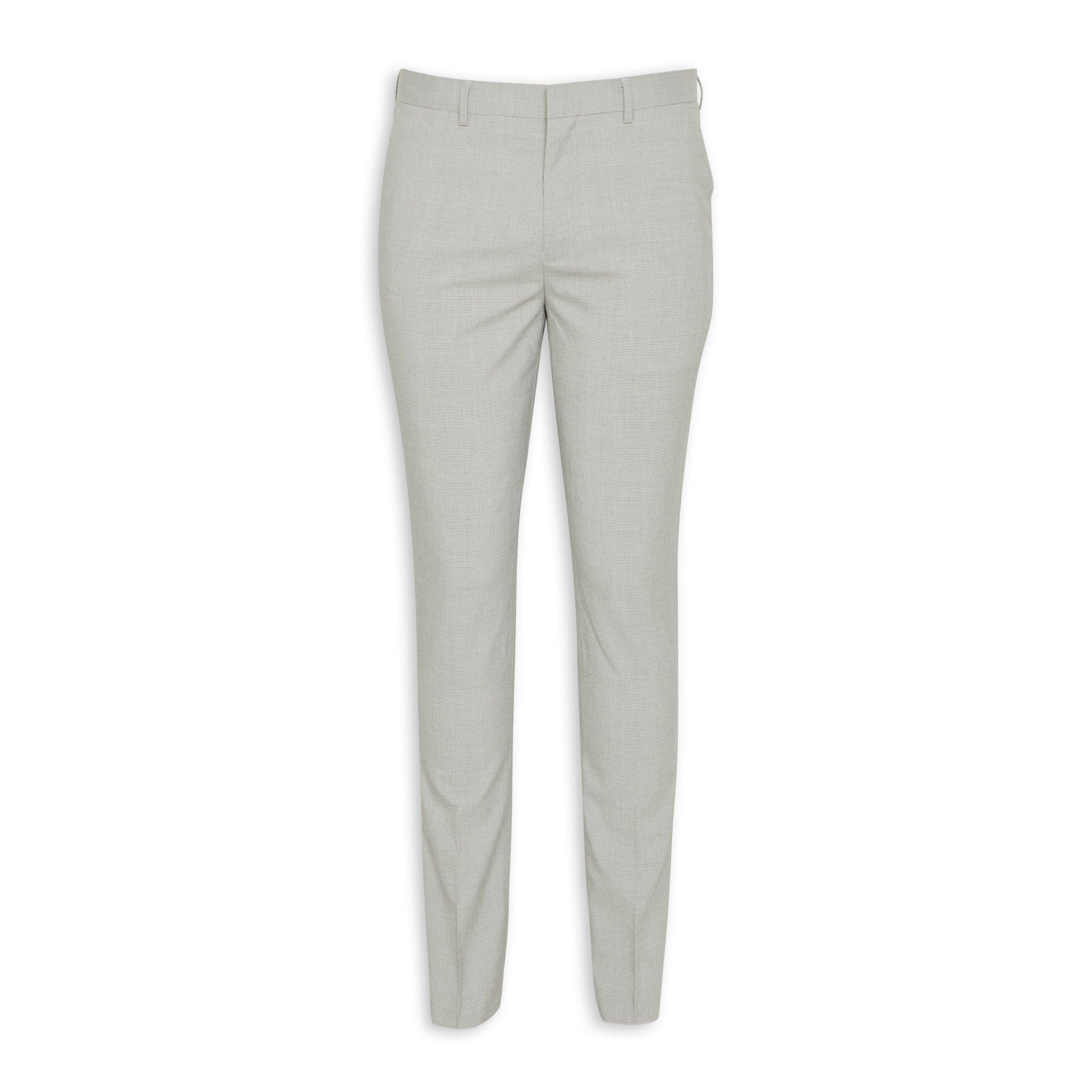Grey Check Skinny Pants (3128751) | Truworths Man