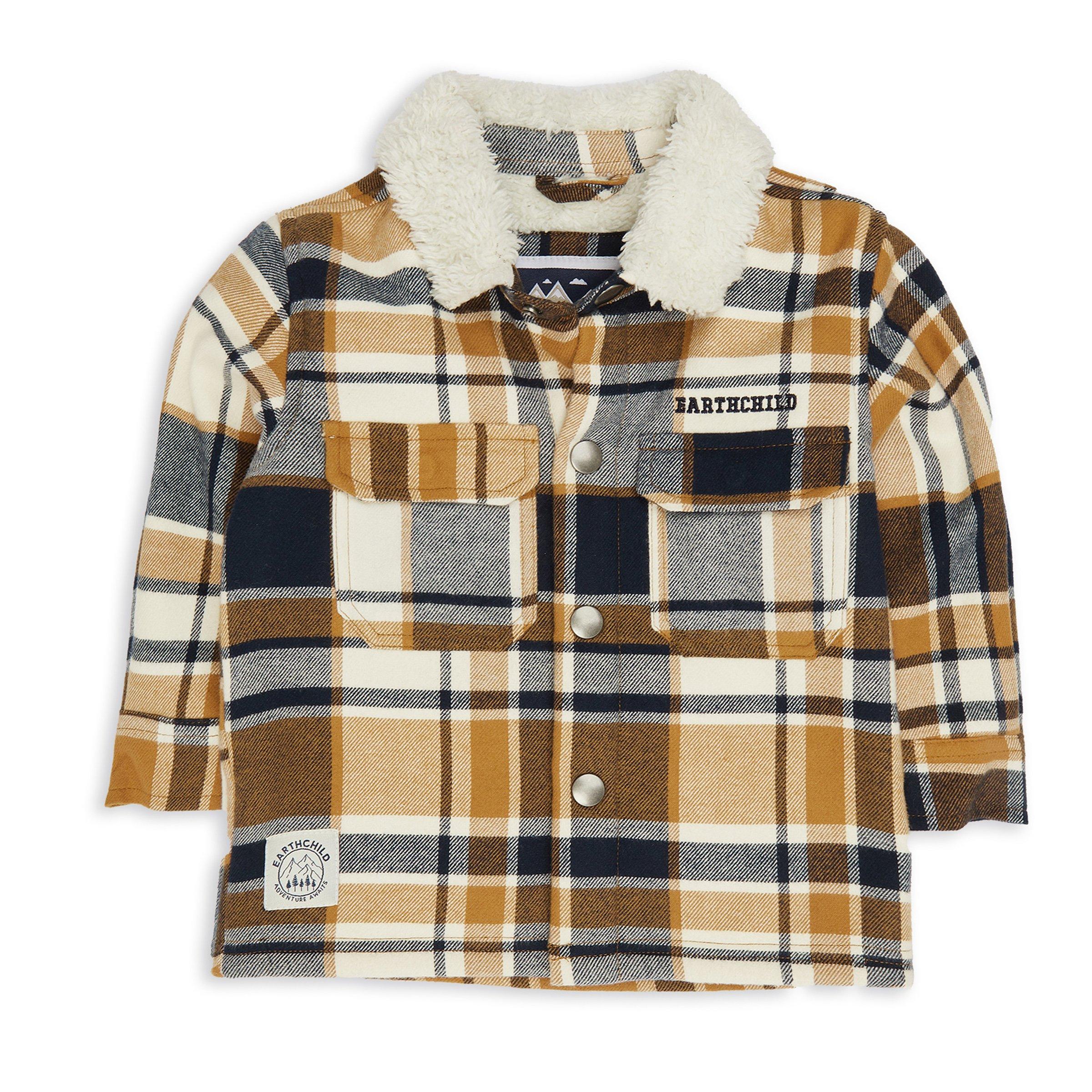 Baby Boys Check Shacket (3128896) | Earthchild