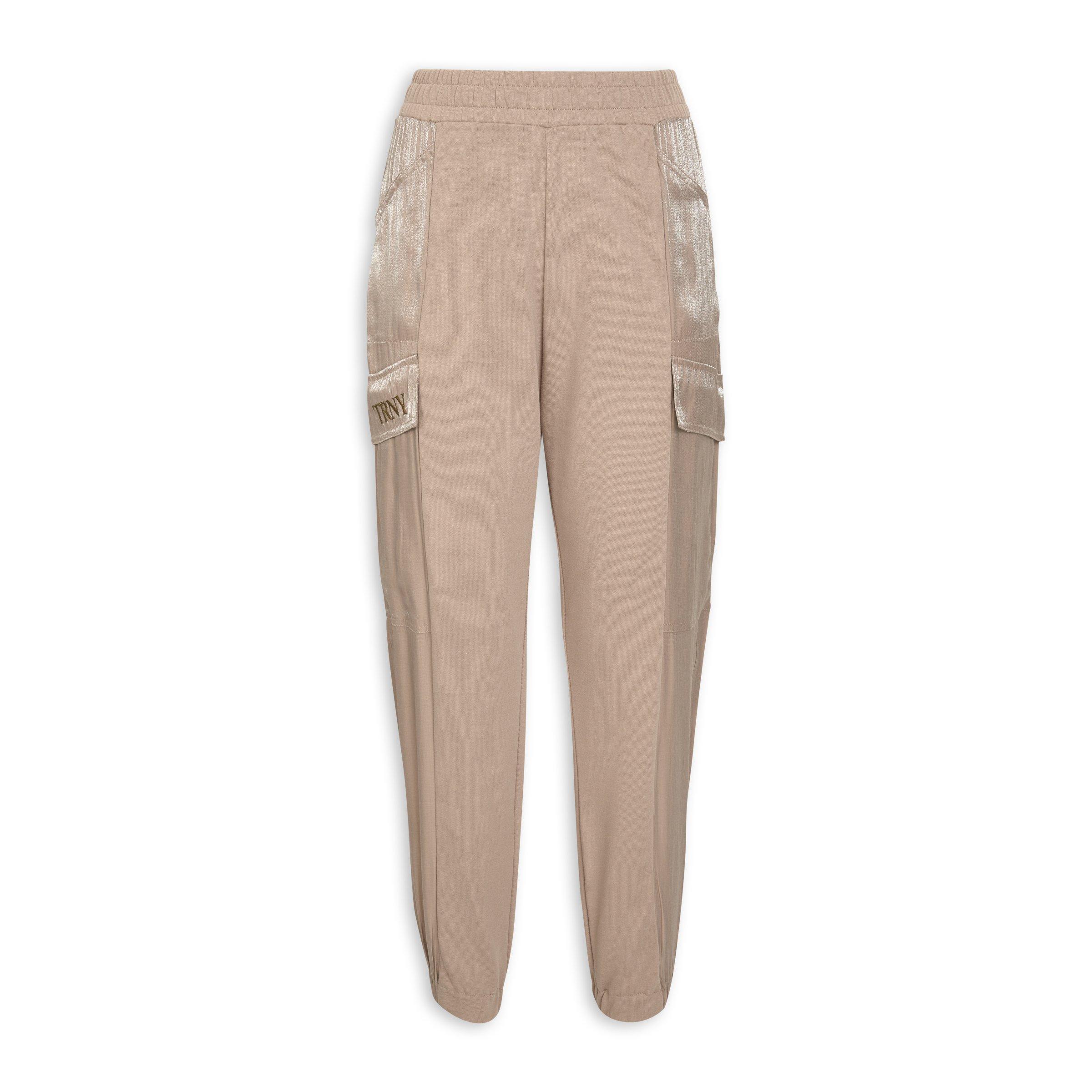 Beige Jogger Pants (3129156) | TRNY