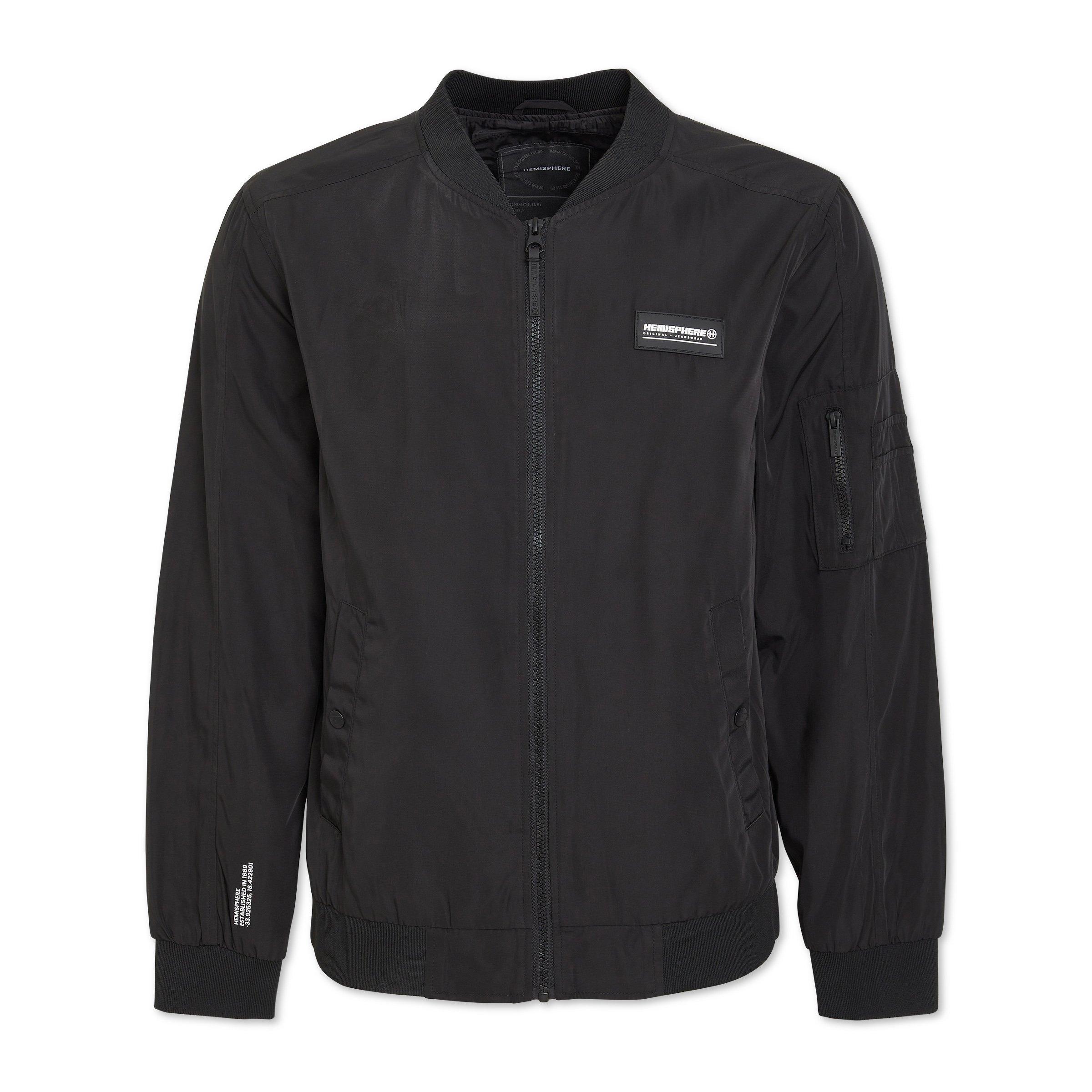 Black Bomber Jacket (3129212) | Hemisphere