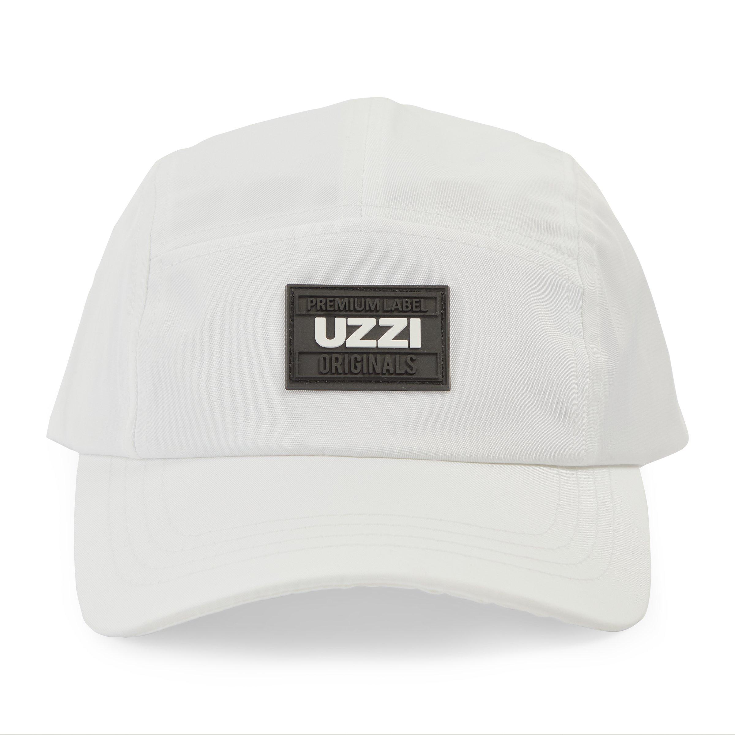 White Techno Peak Cap (3129433) | UZZI