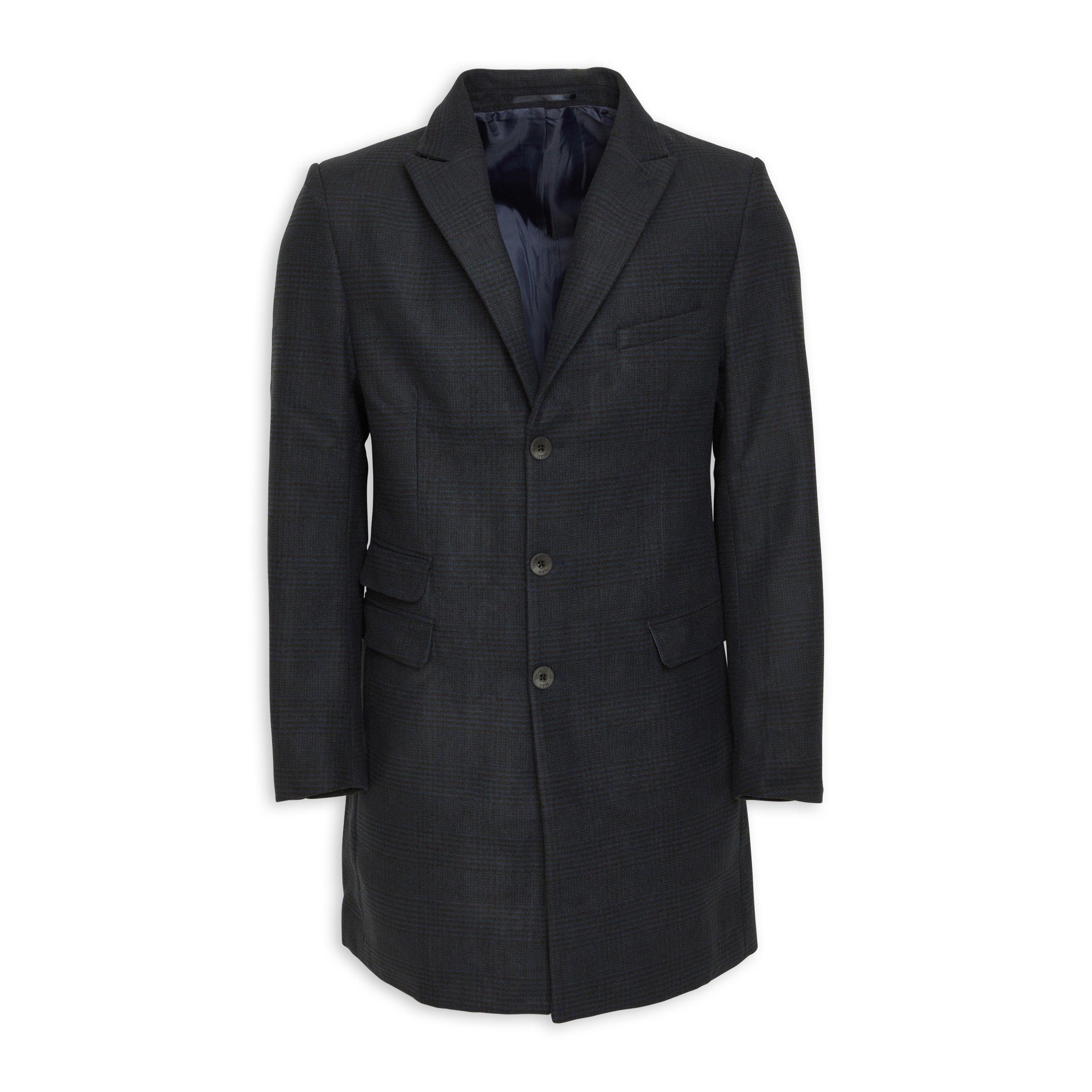 Navy Coat (3129489) | Truworths Man