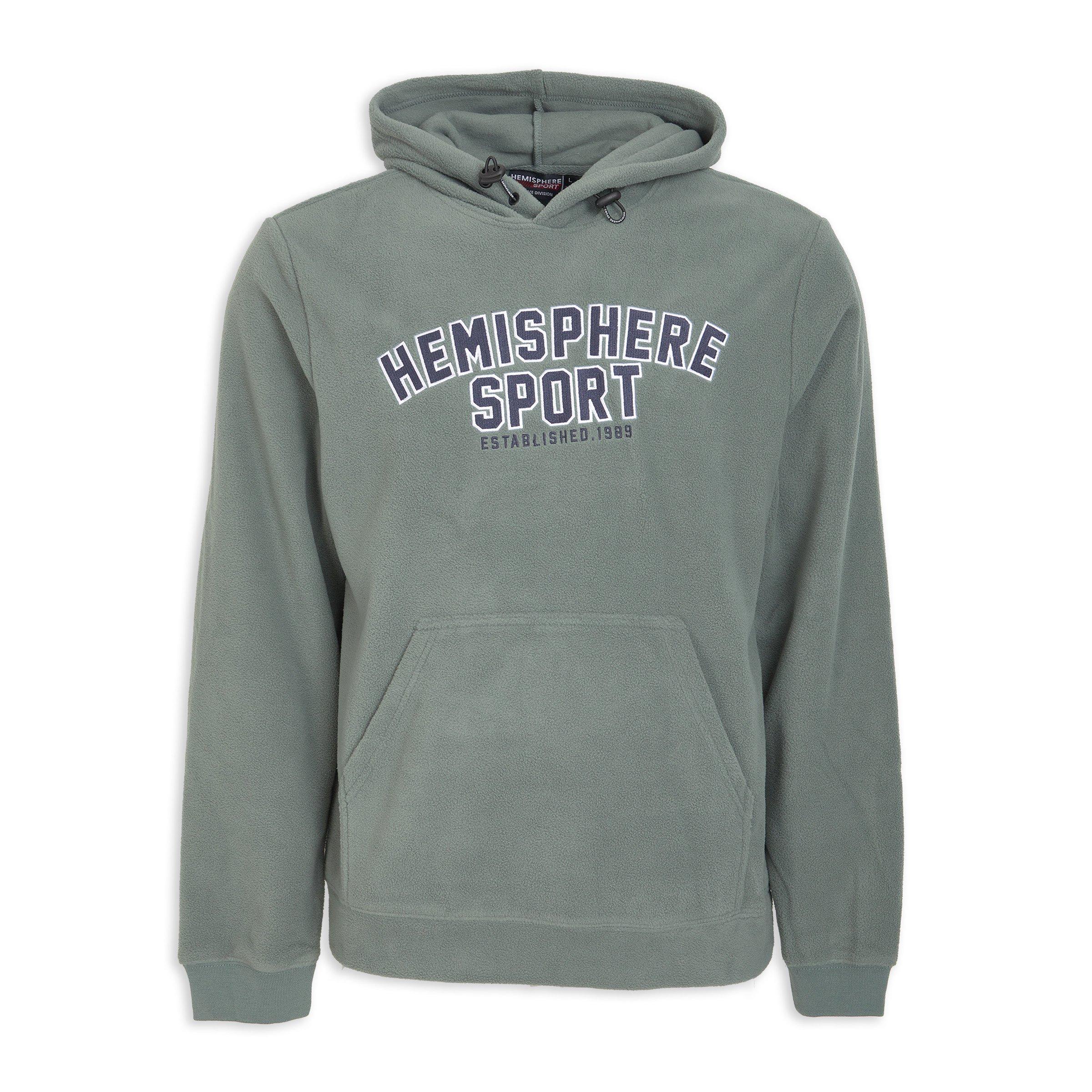 Grey Branded Hoodie (3129529) | Hemisphere Sport