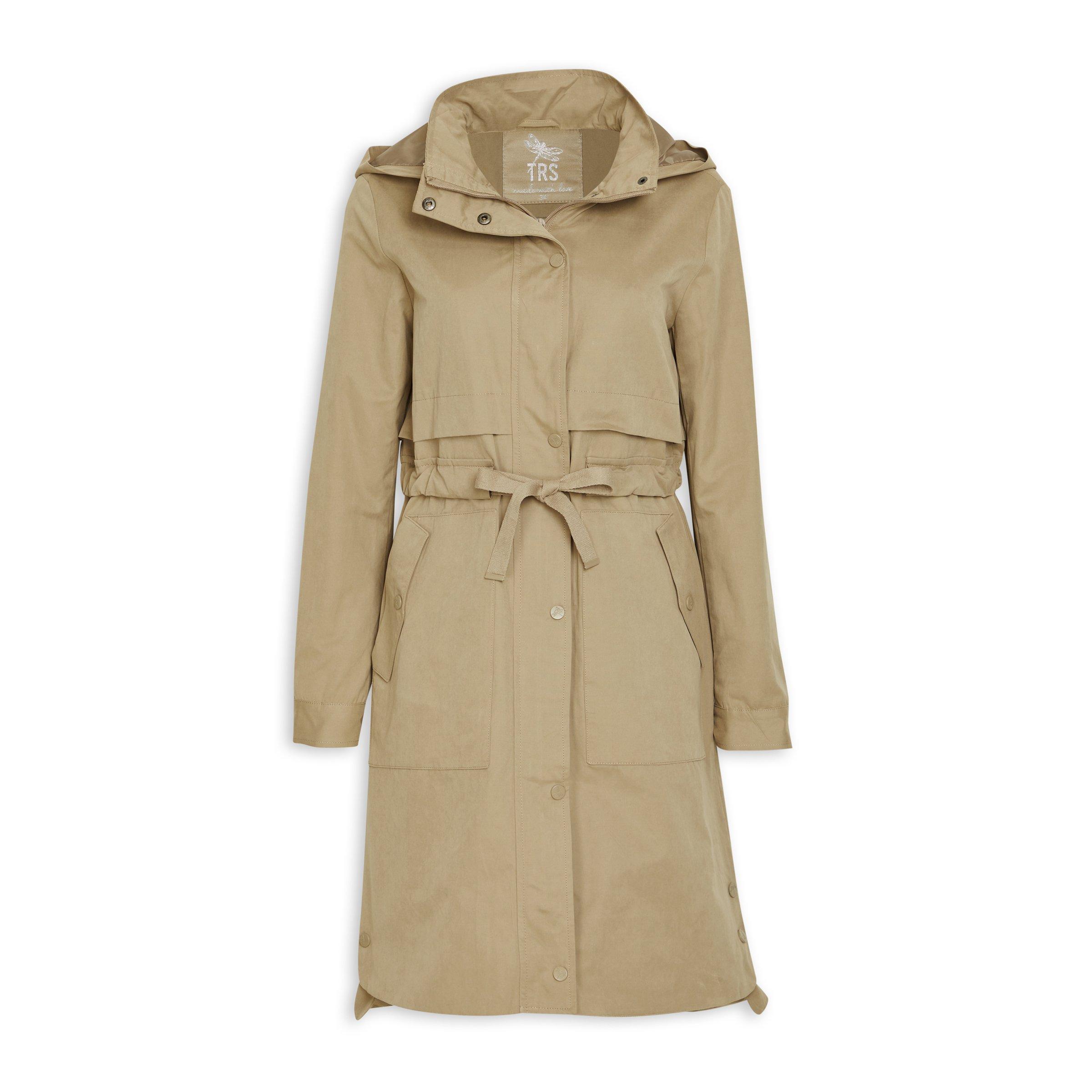 Beige Parka Jacket (3129641) | TRS