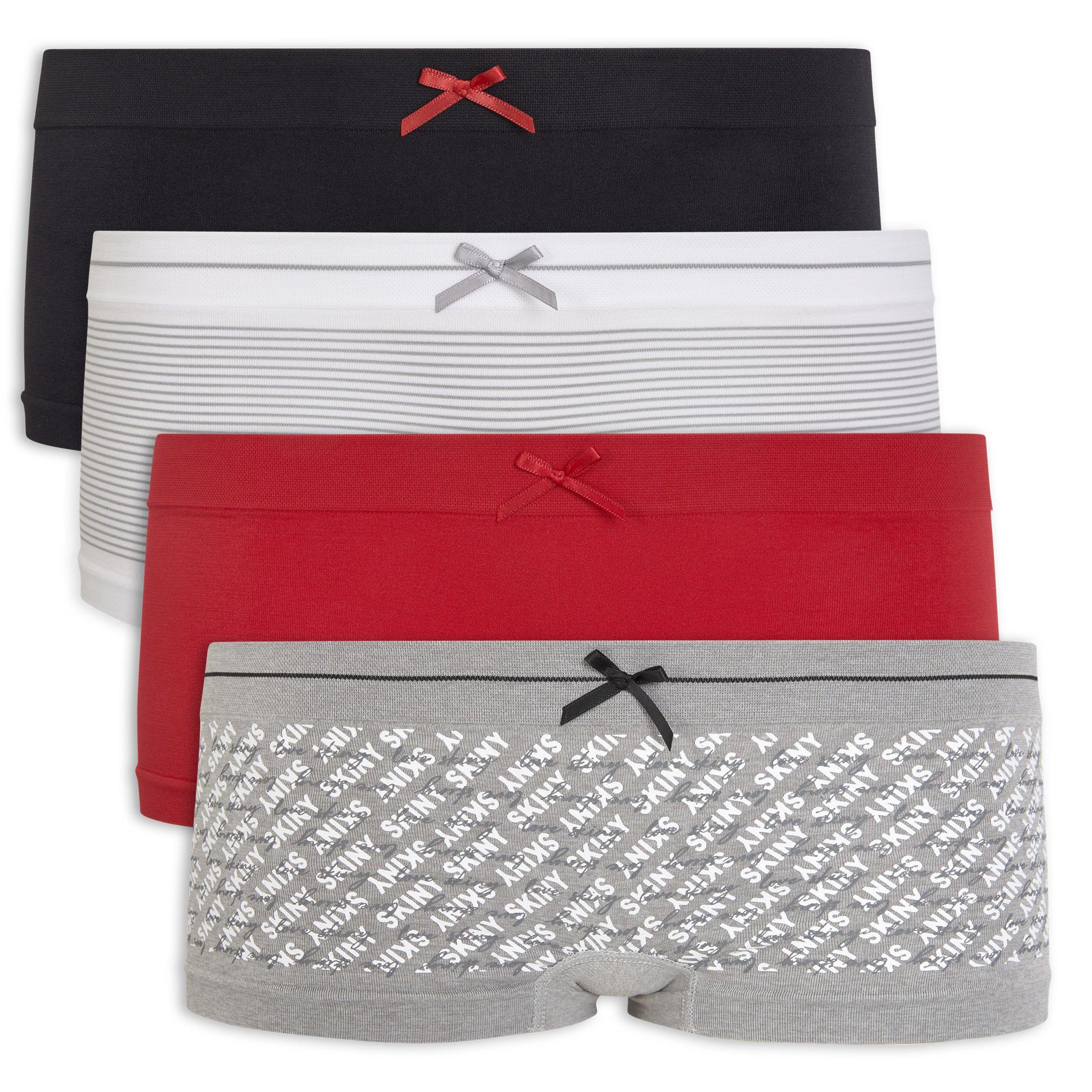 4-pack Boxer Panties (3129648) | Skiny