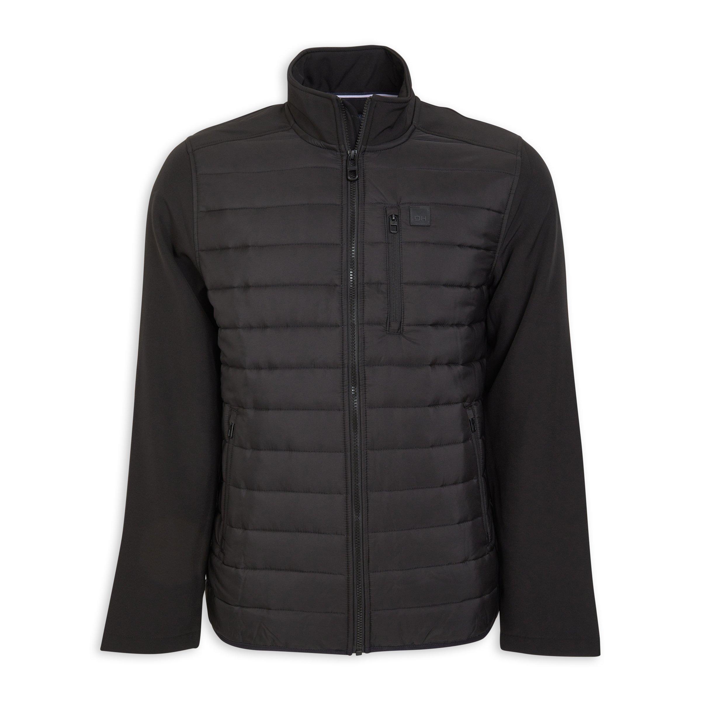 Black Zip Through Jacket (3129816) | Daniel Hechter