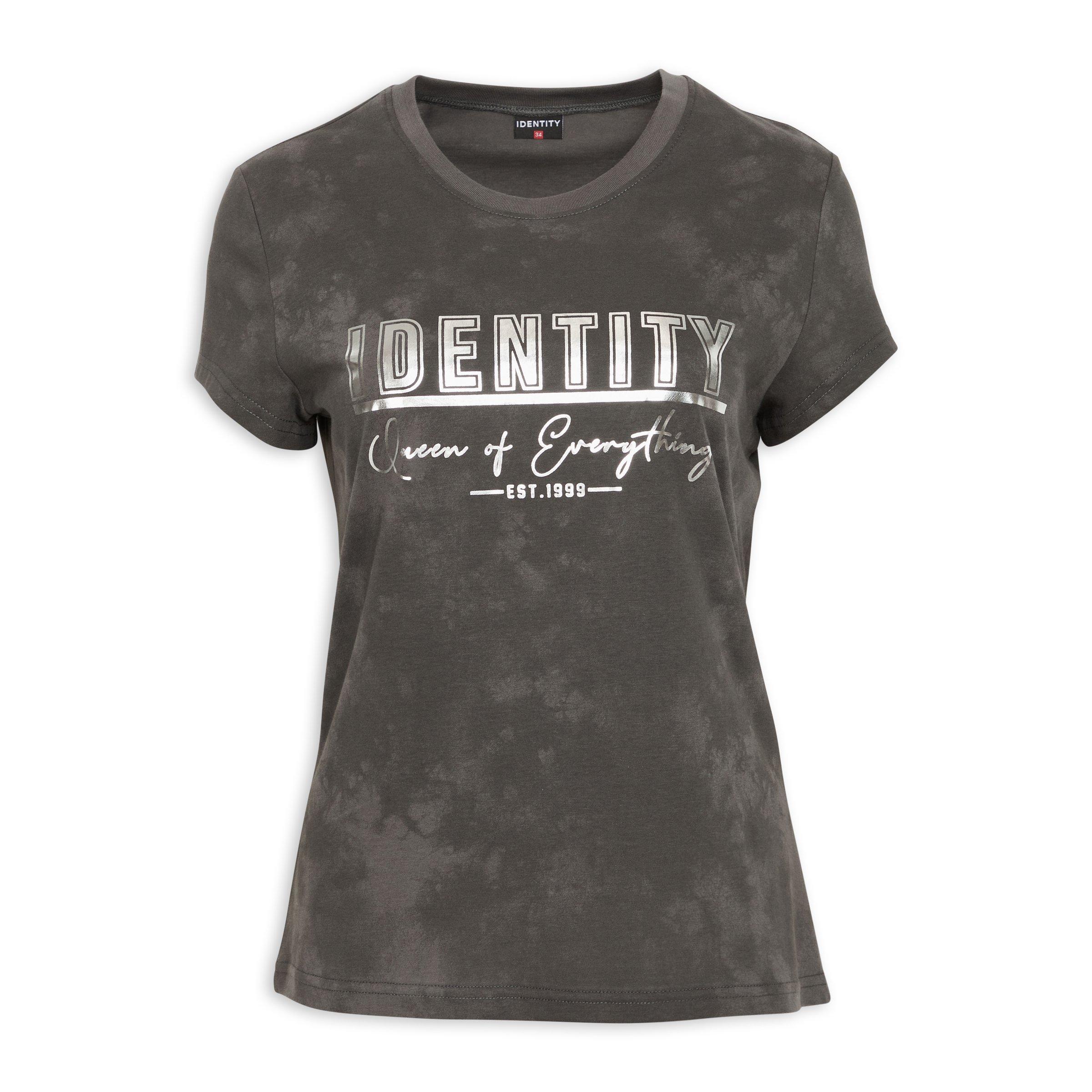 Grey Branded Tee (3132009) | Identity
