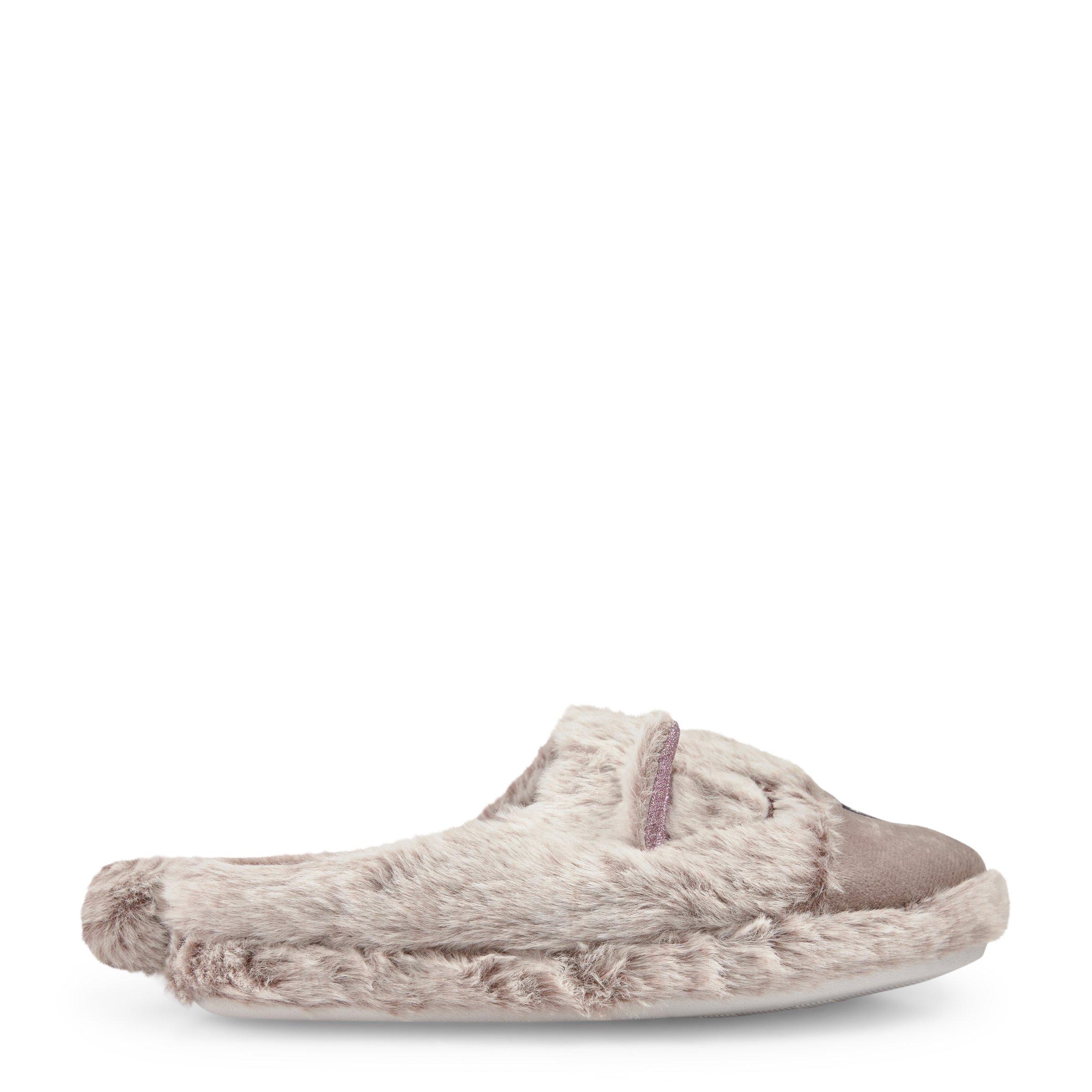 Stone Plush Slippers (3132062) | Truworths