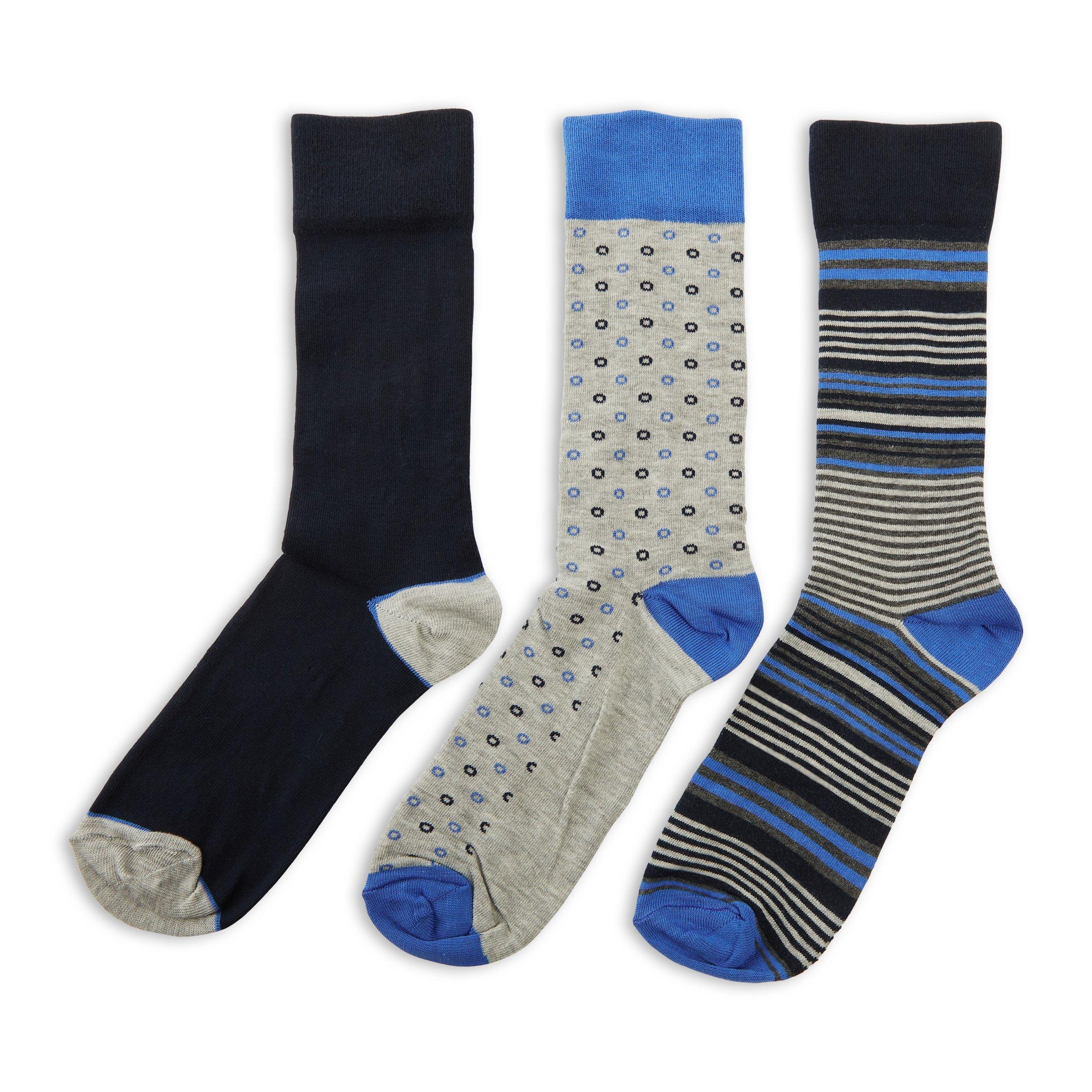 3-pack Anklet Socks (3132419) | Truworths Man