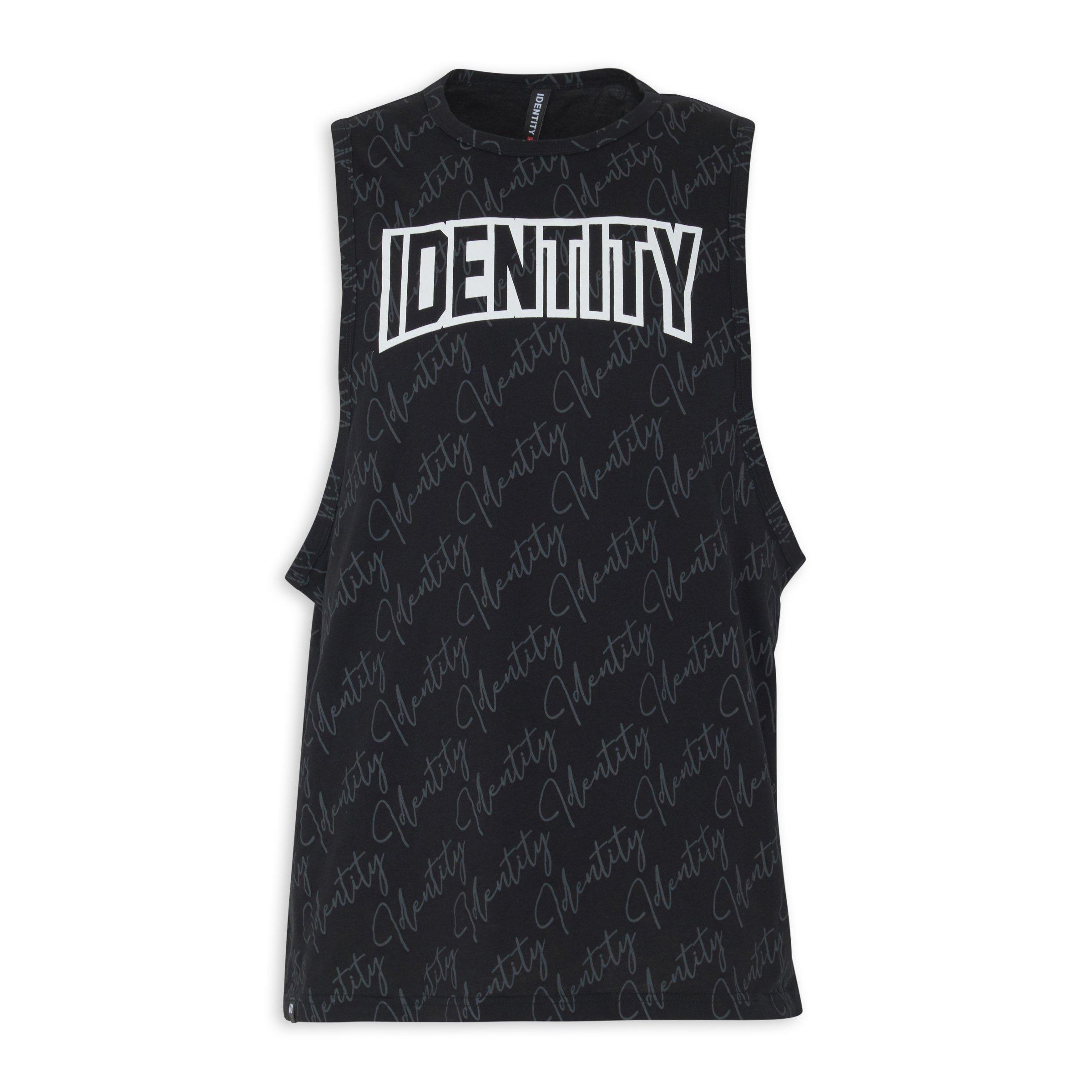 Black Branded Vest (3132905) | Identity